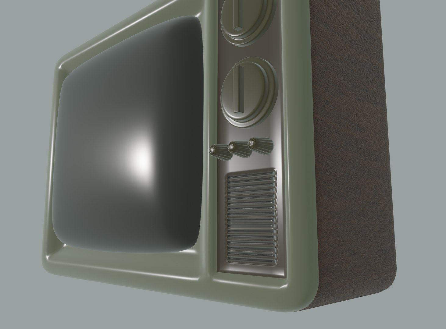 3D Retro Tv - TurboSquid 1608943