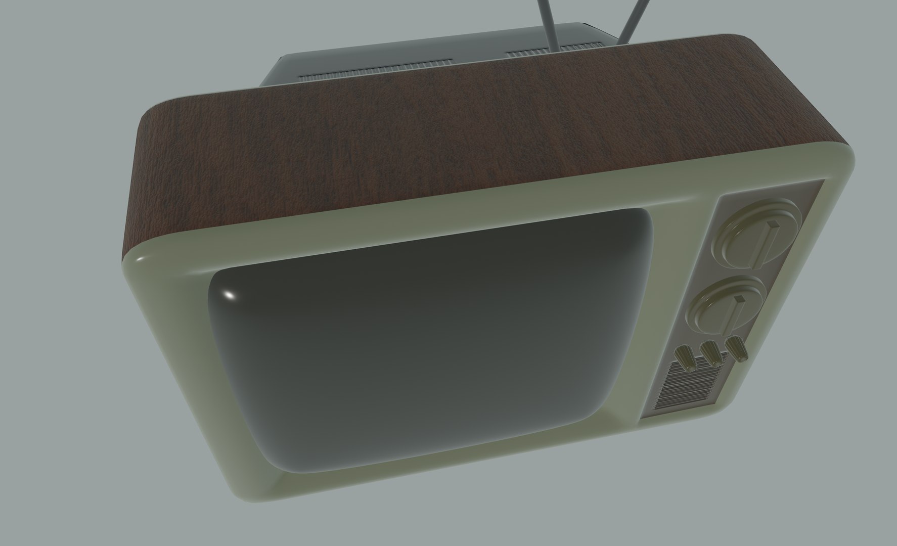 3D Retro Tv - TurboSquid 1608943