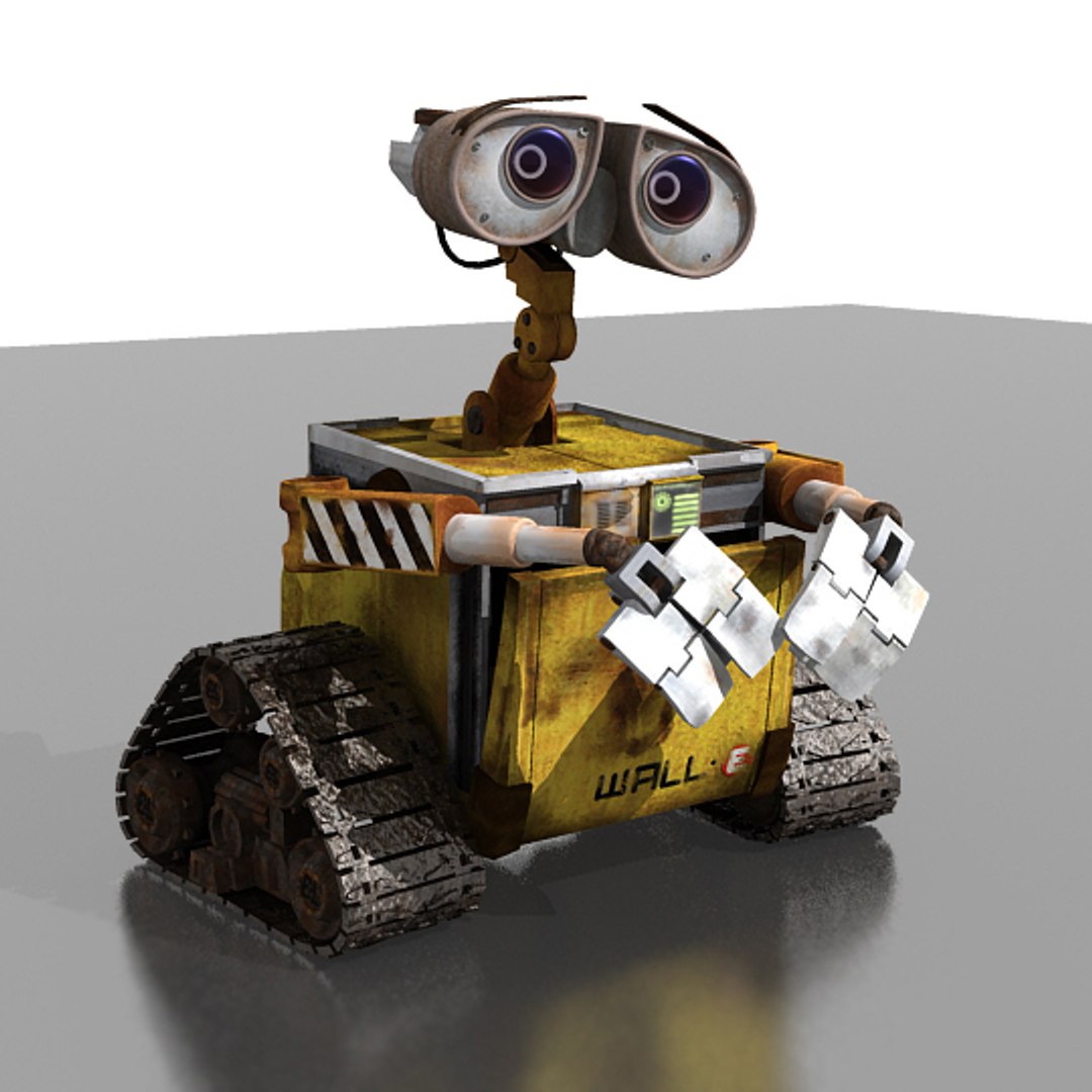 robot pixar animator 3d model