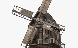 Rigged Mill 3D Models For Download | TurboSquid