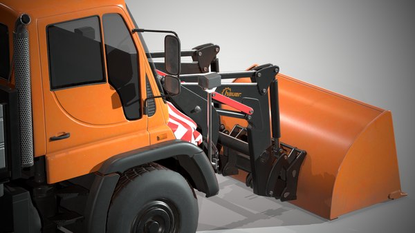 3D loader industrial unimog u500 model - TurboSquid 1670393
