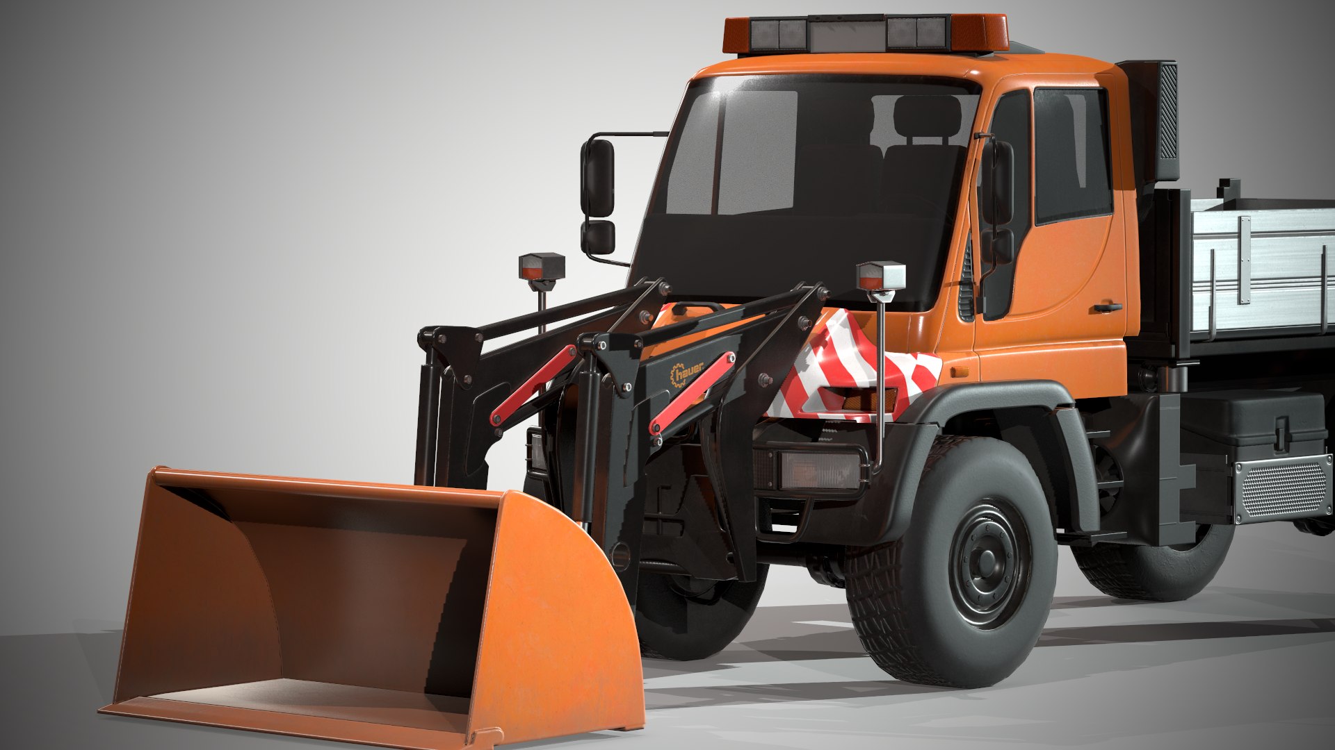 3D Loader Industrial Unimog U500 Model - TurboSquid 1670393