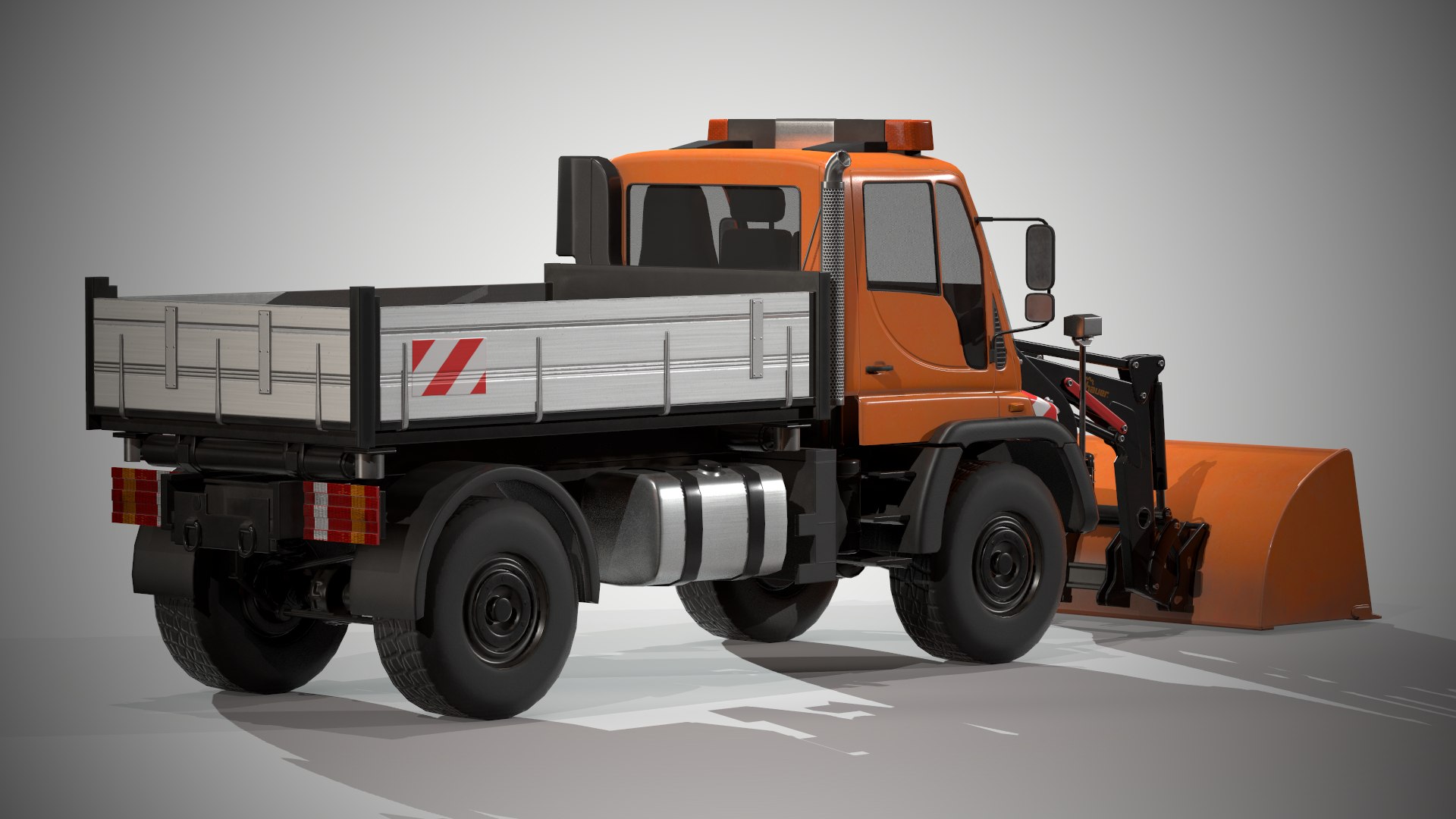 3D Loader Industrial Unimog U500 Model - TurboSquid 1670393