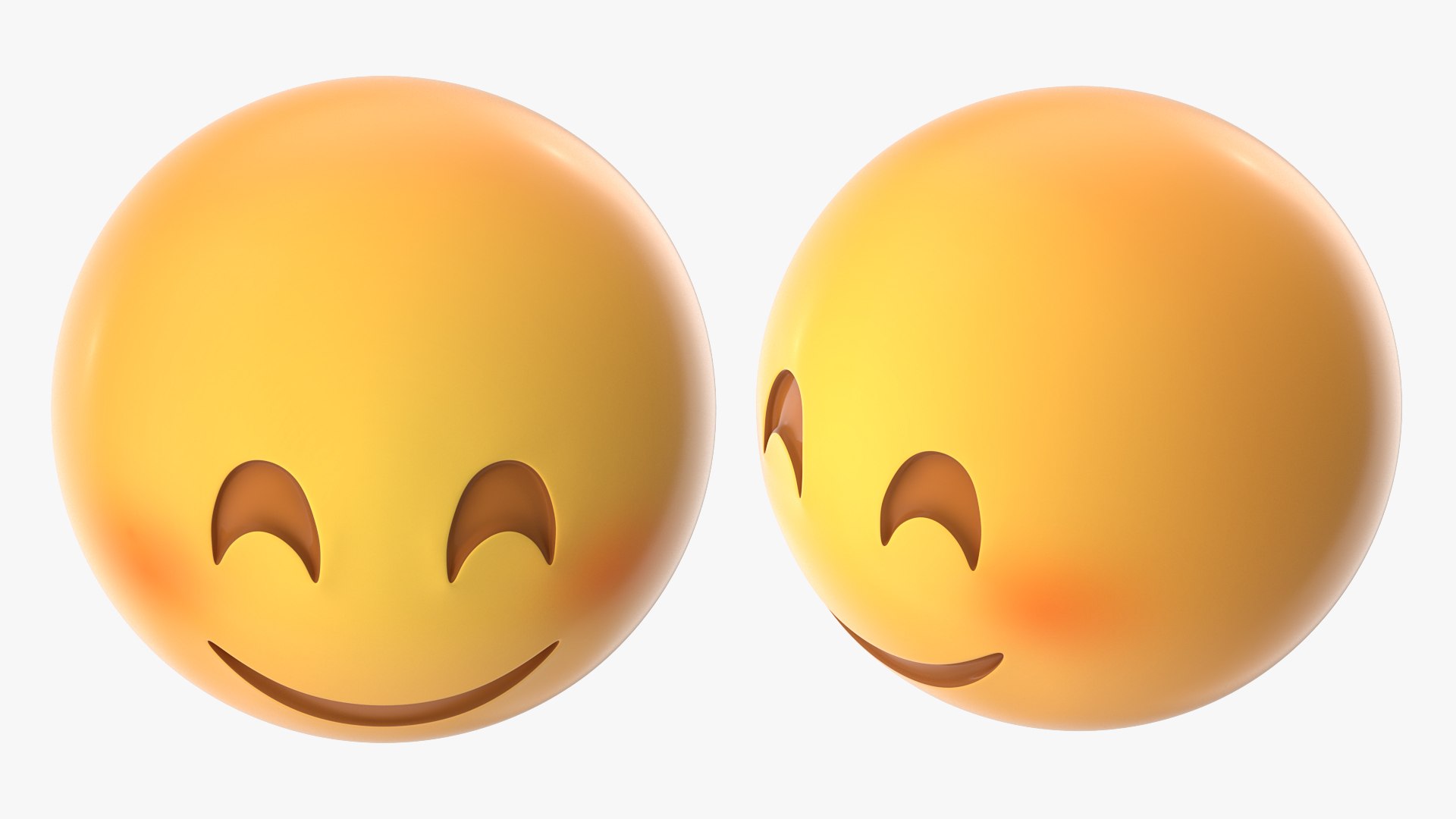 3D Smiling Emoji Model - TurboSquid 1537547