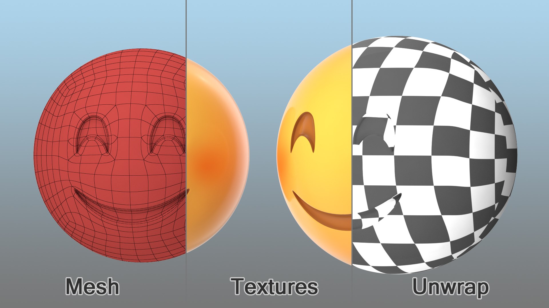 3D Smiling Emoji Model - TurboSquid 1537547