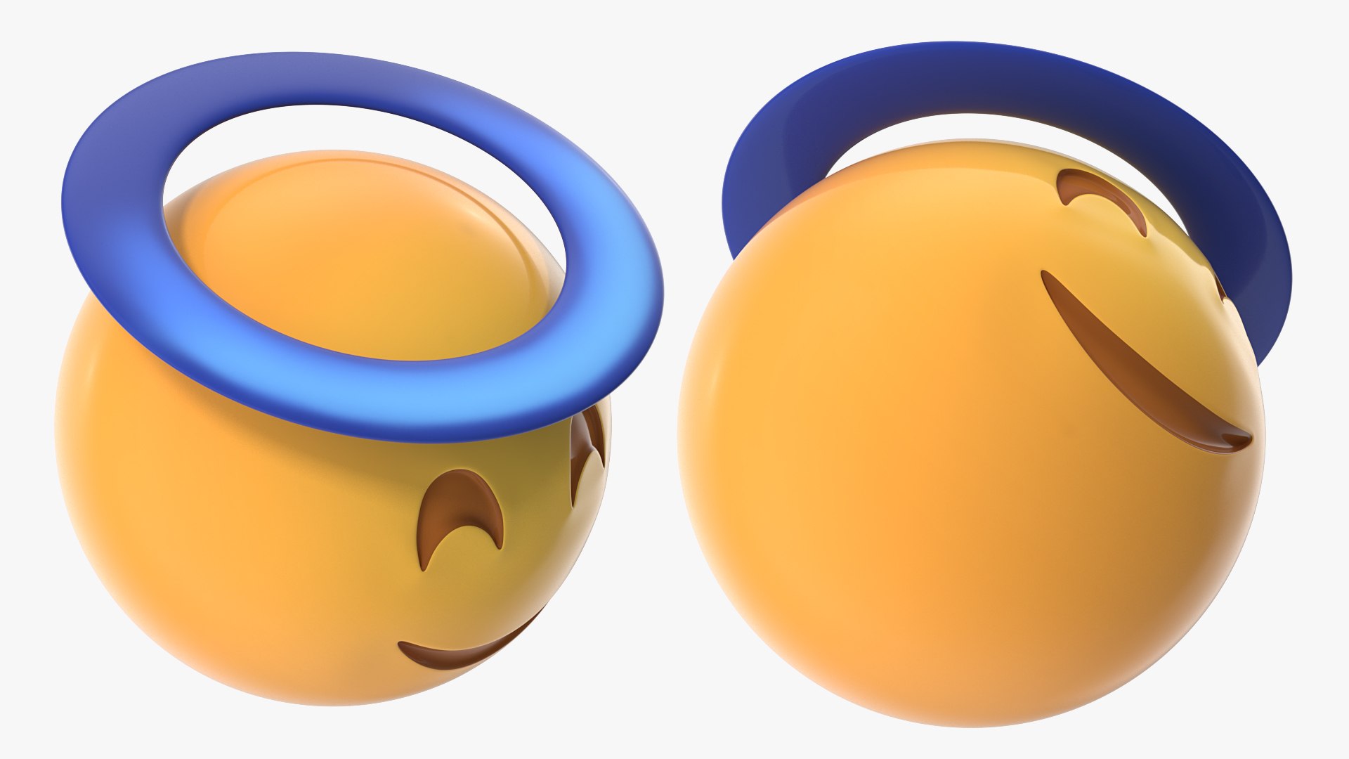 3D Smiling Emoji Model - TurboSquid 1537547