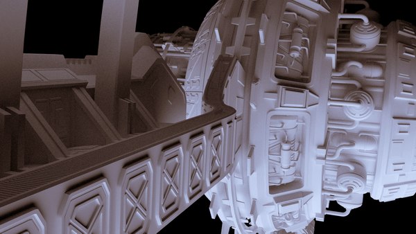 space station obj free