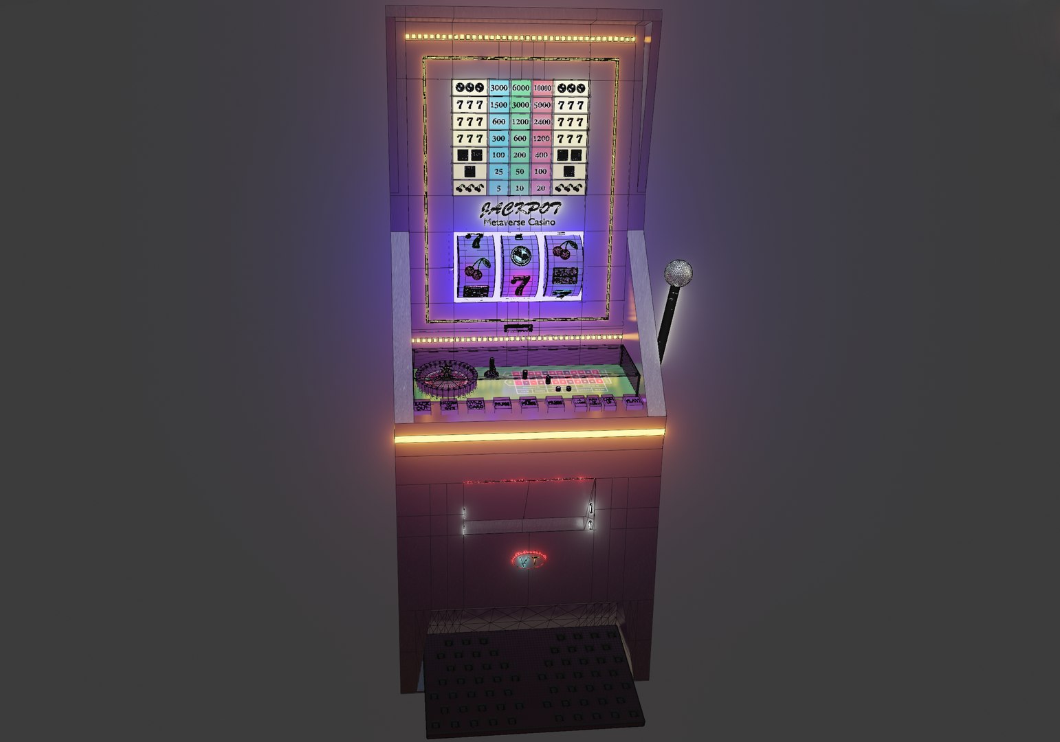 3D model Slot Machine - TurboSquid 1892432