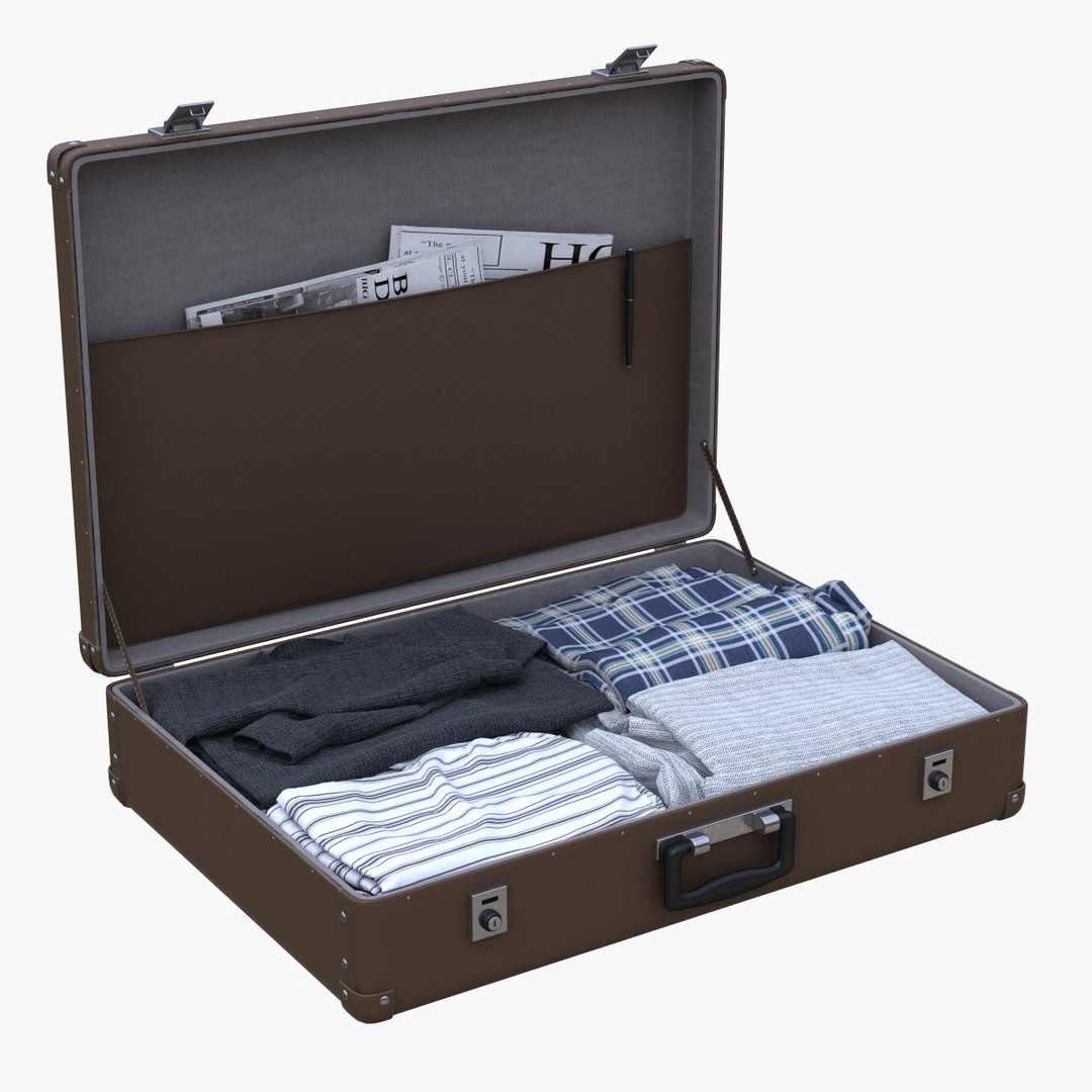 max suitcase cloth