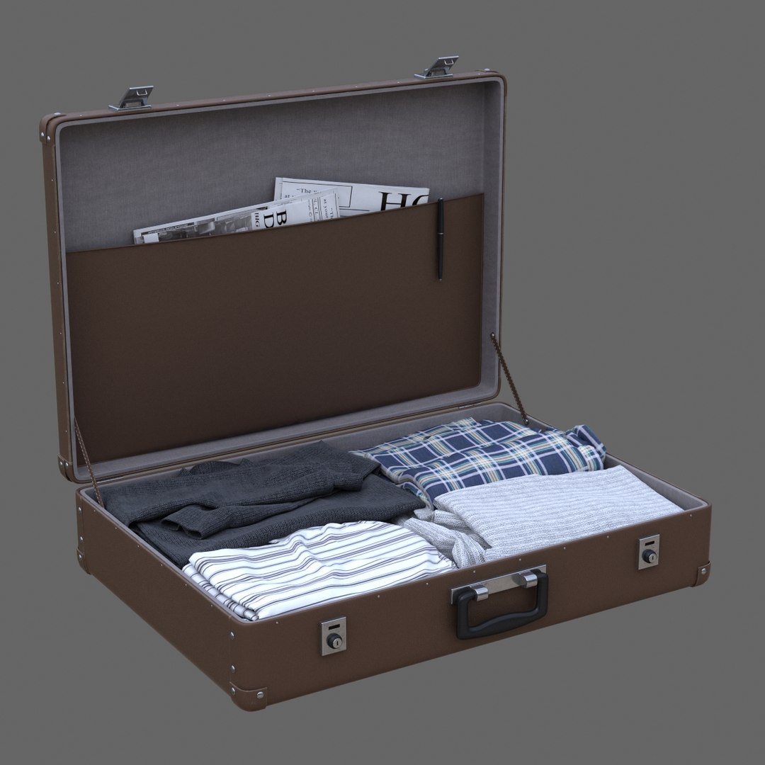 max suitcase cloth