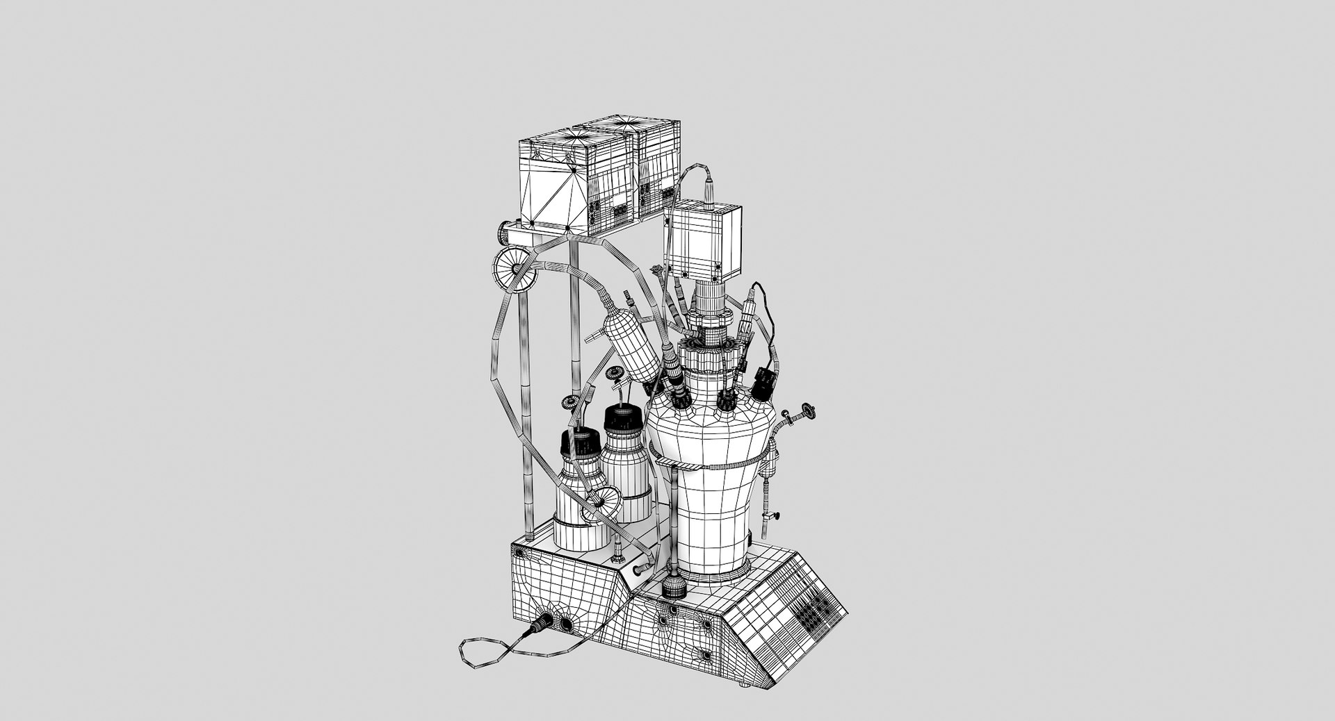 3d model lambda minifor fermenter-bioreactor
