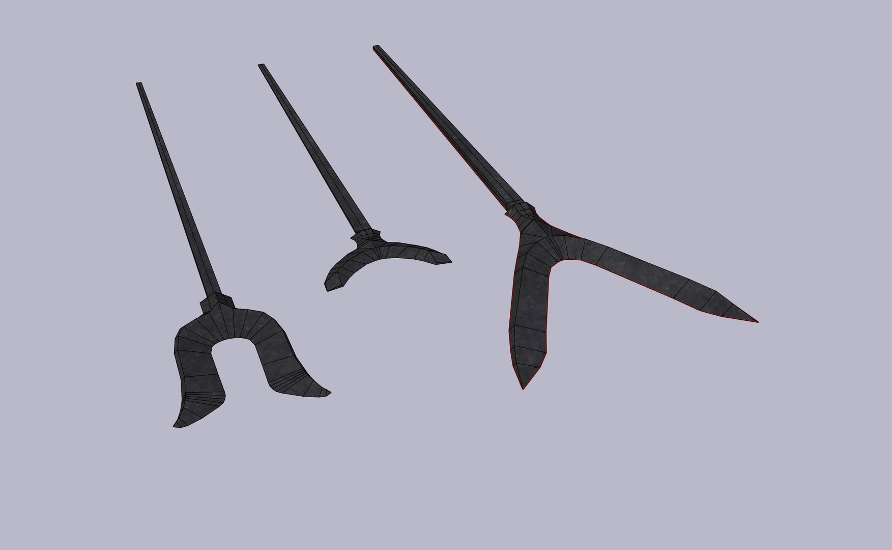 Set Japanese Arrows 3D Model - TurboSquid 1356666