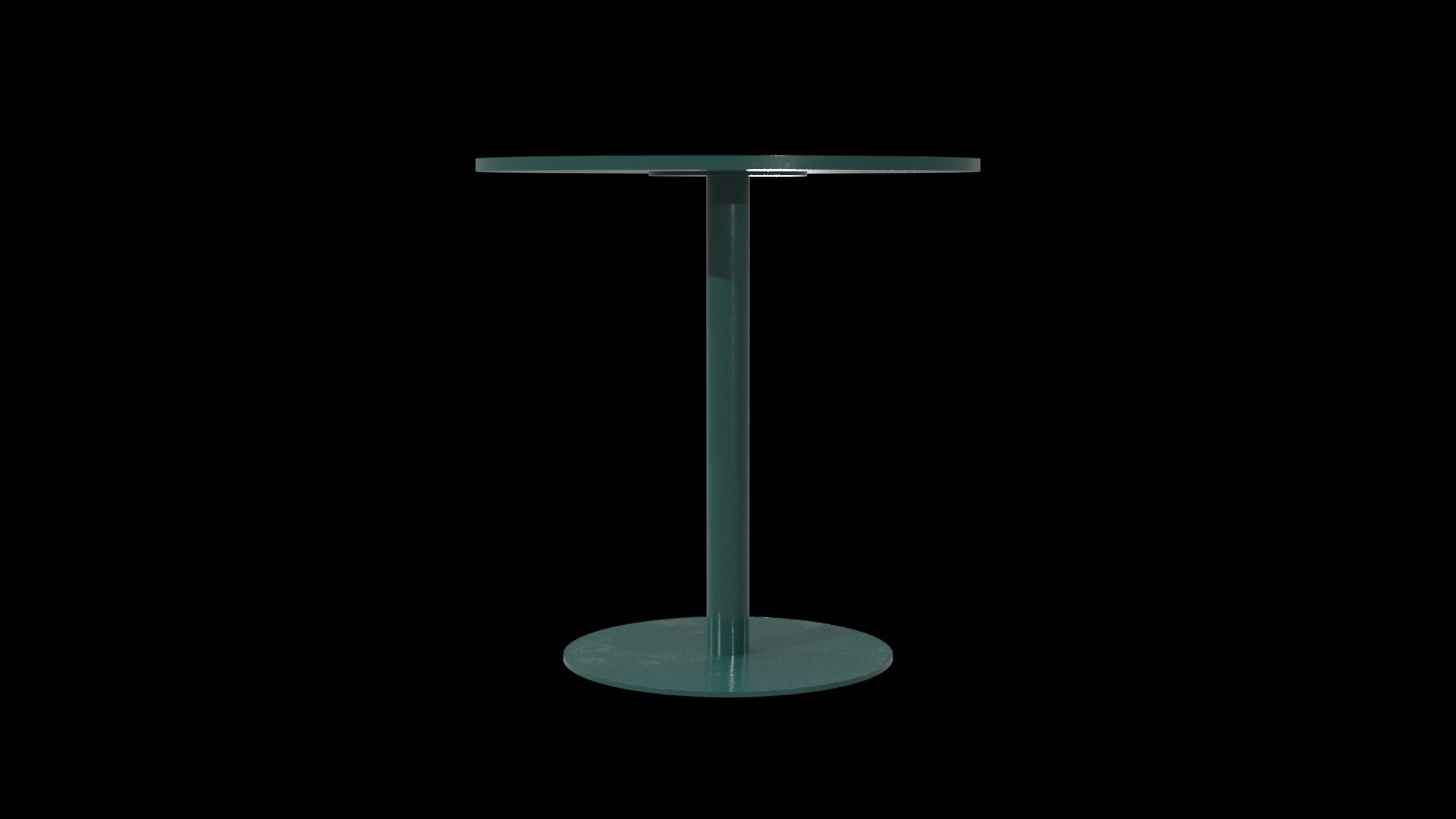 Cafe table 3D model - TurboSquid 1567838