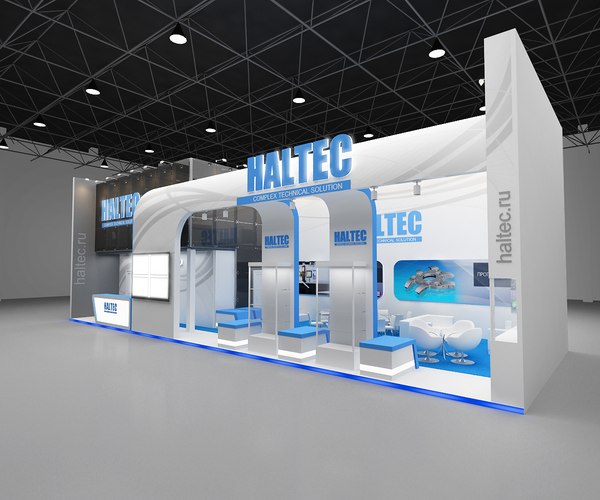 전시 부스 3D 모델 - TurboSquid 1007183