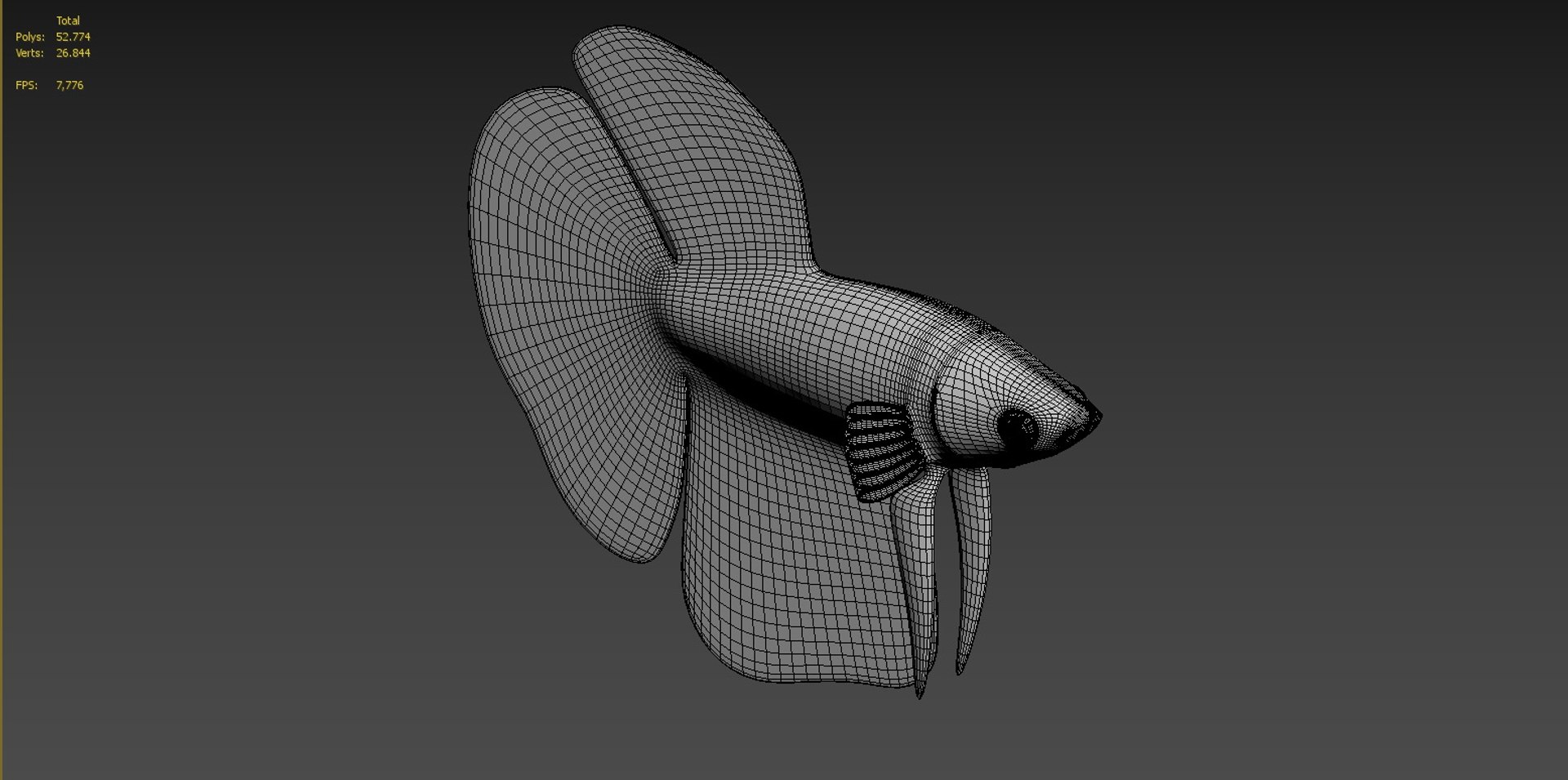 2020 Betta Fish 3D Model - TurboSquid 1473083