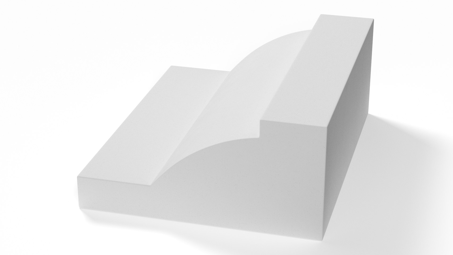 3D Architectural Molding Gypsum Type 21 Model - TurboSquid 2273692