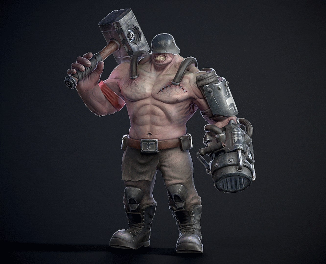 3D Thor Super Soldier Reich Model - TurboSquid 1634423