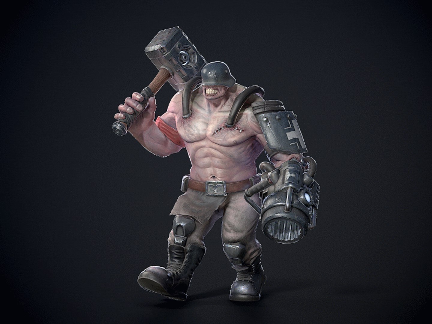 3D Thor Super Soldier Reich Model - TurboSquid 1634423