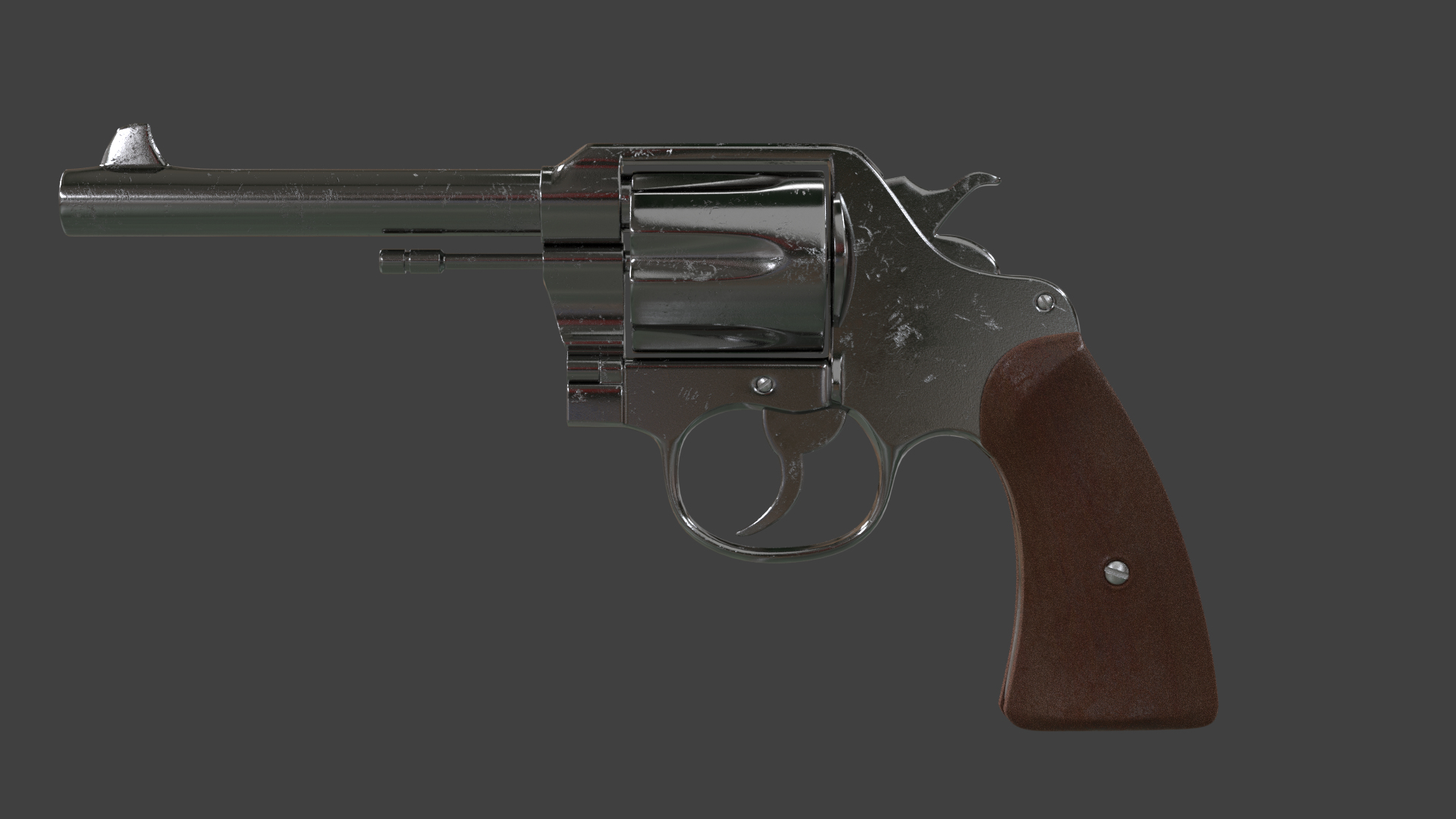 Revolver colt 1917 45 3D - TurboSquid 1218401