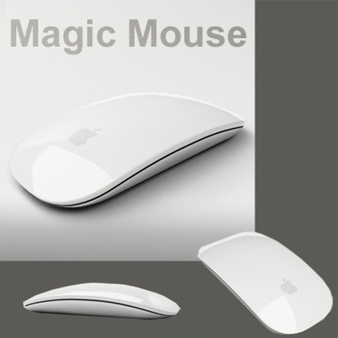 Apple Magic Mouse 3d Model