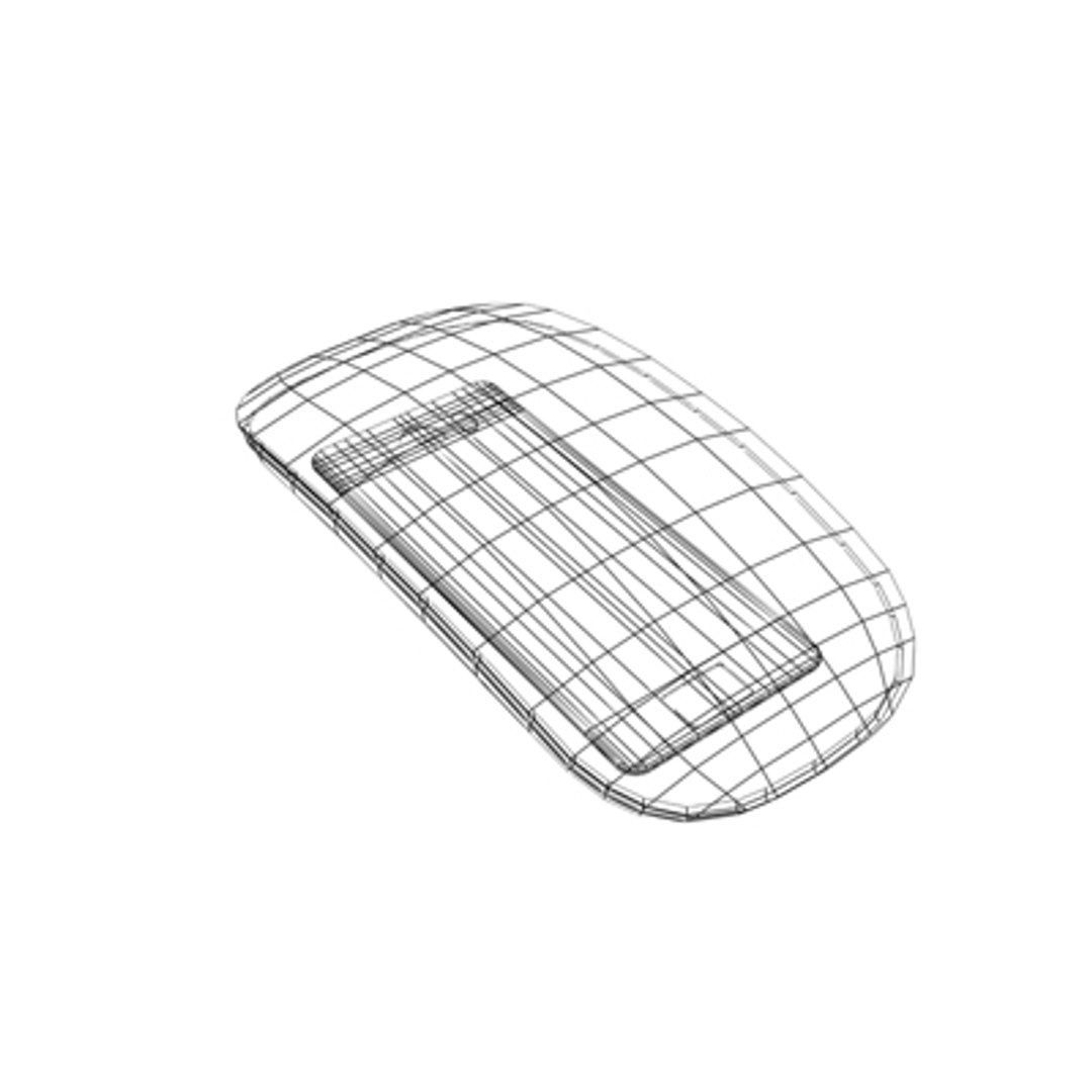 Apple Magic Mouse 3d Model