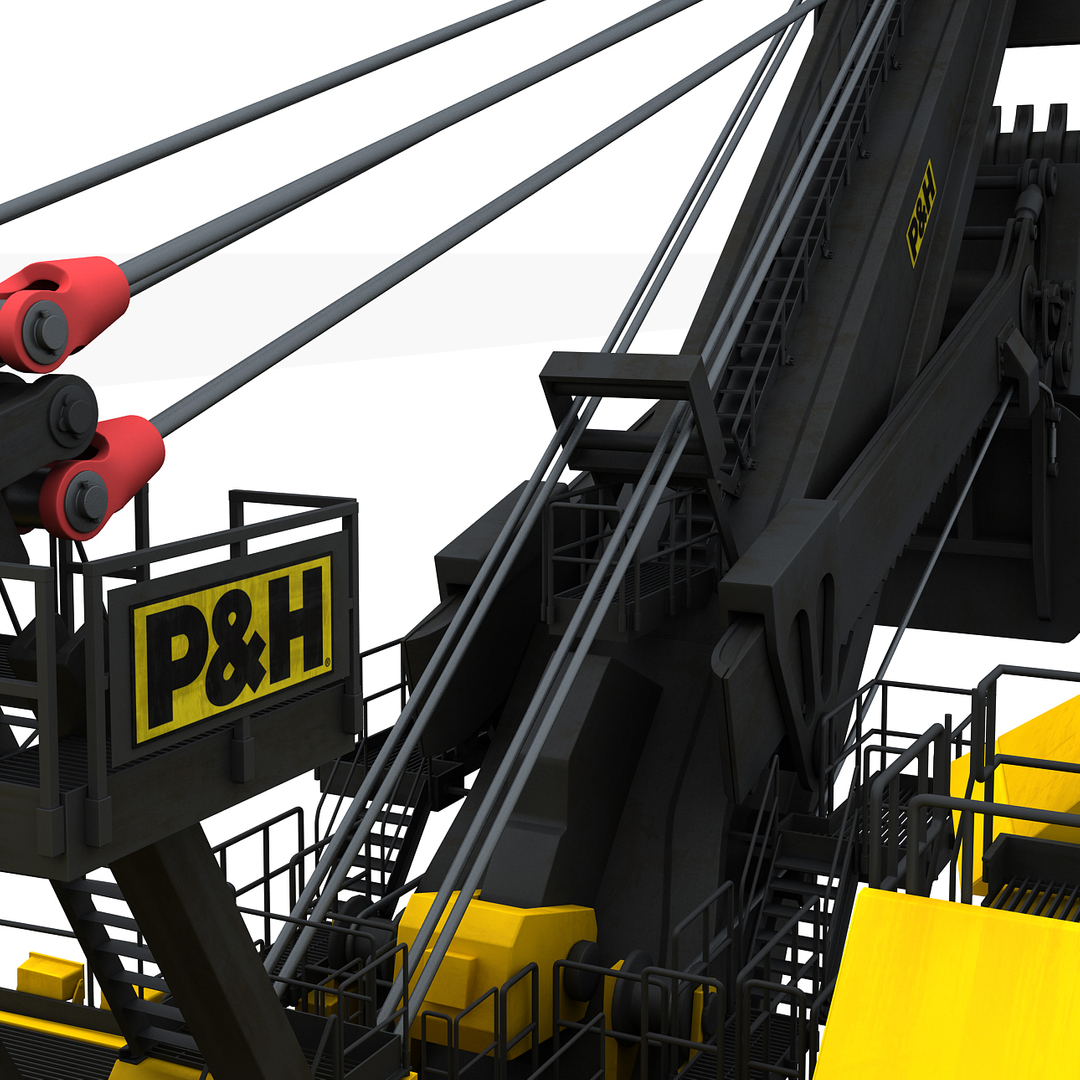 3d model p h 4100xpc mining