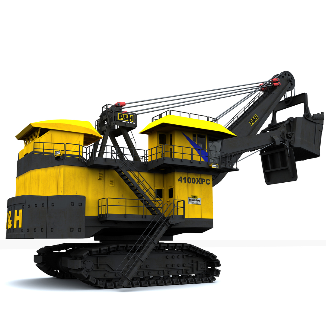 3d model p h 4100xpc mining