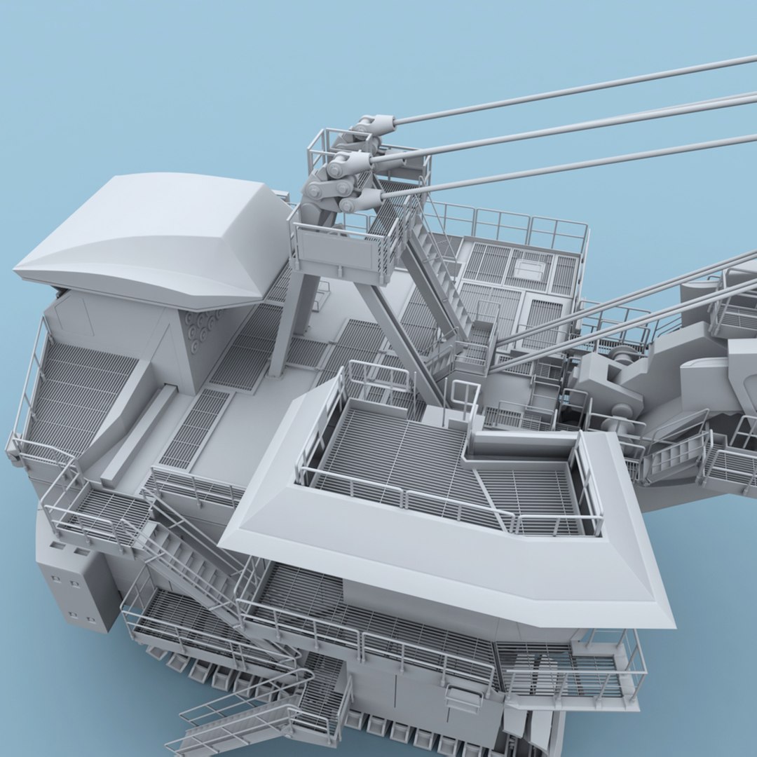 3d model p h 4100xpc mining