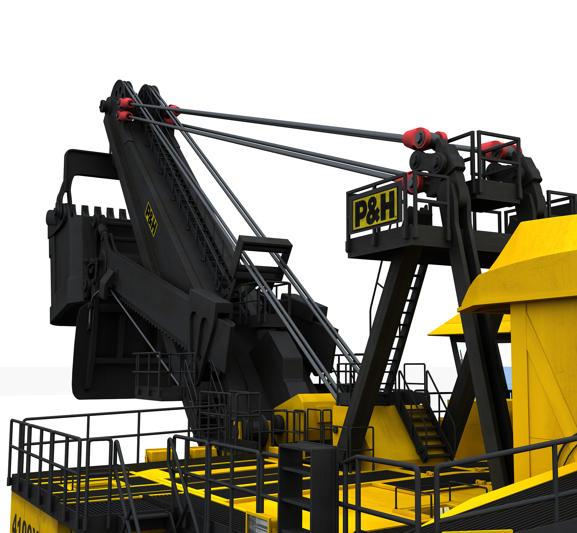 3d model p h 4100xpc mining