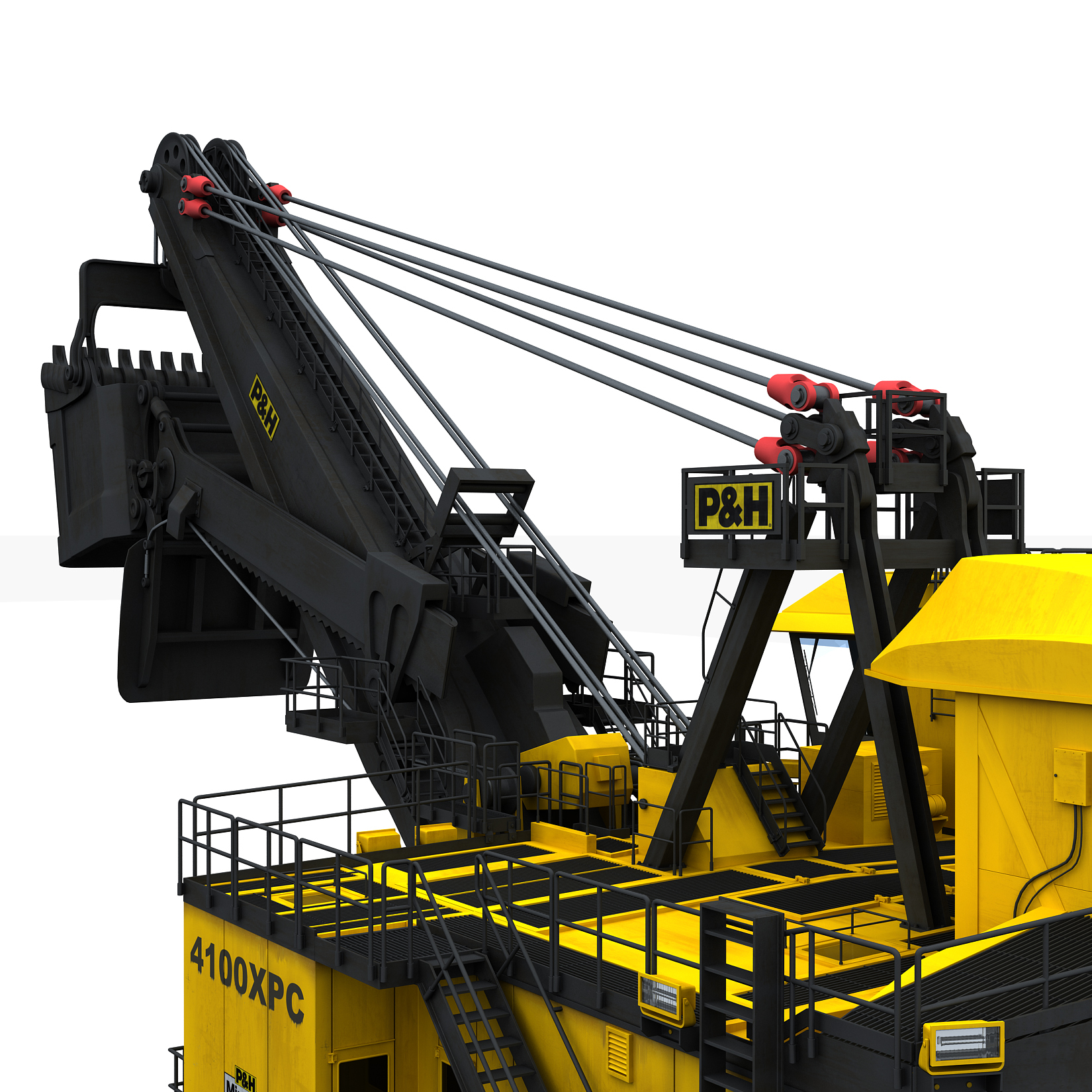 3d model p h 4100xpc mining