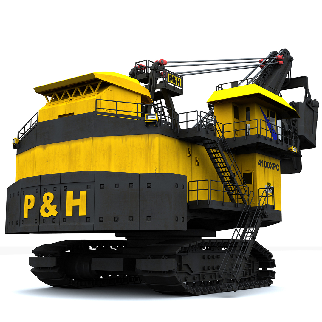 3d model p h 4100xpc mining