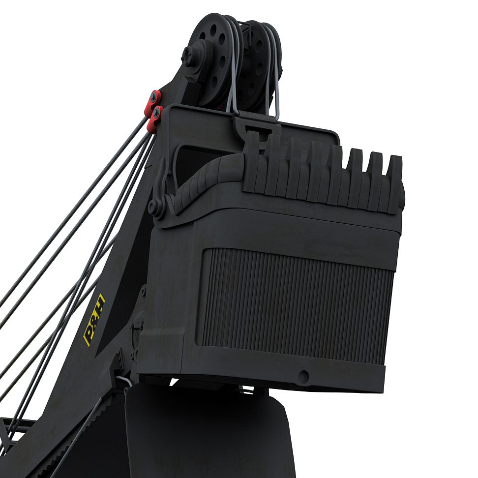 3d model p h 4100xpc mining