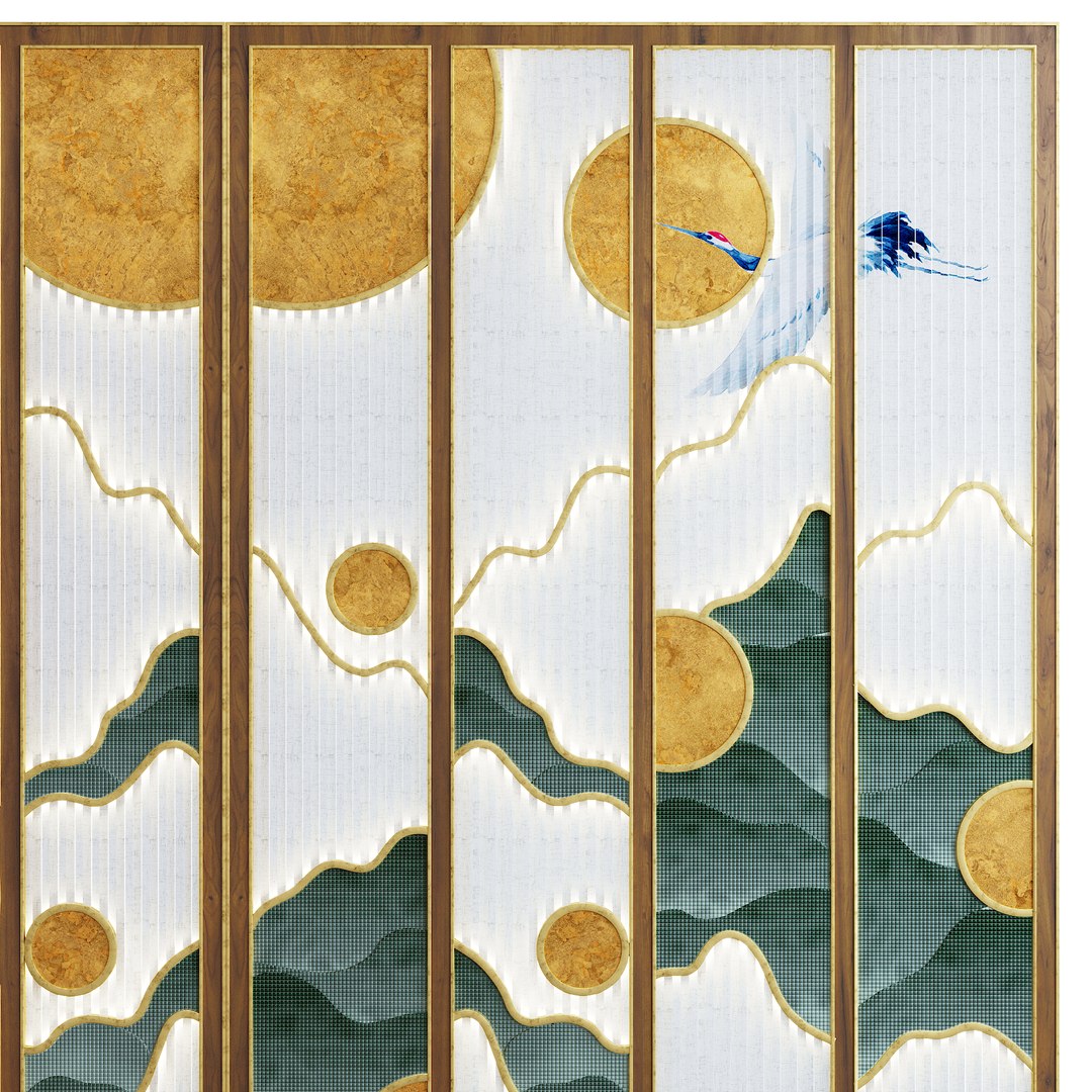 Feature Walls Asian Model - TurboSquid 2235734