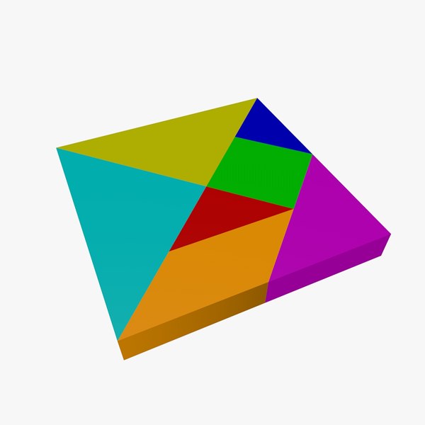 Free 3D Tangram Models | TurboSquid