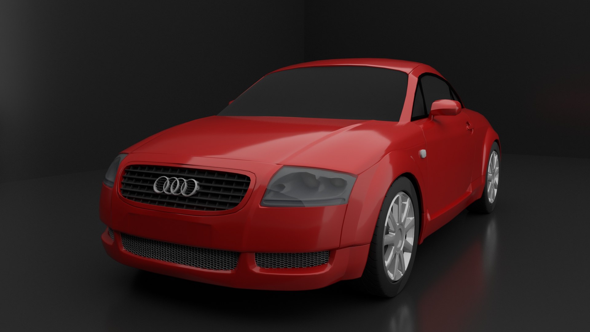 Audi Tt Modeled 3D Model - TurboSquid 1617095