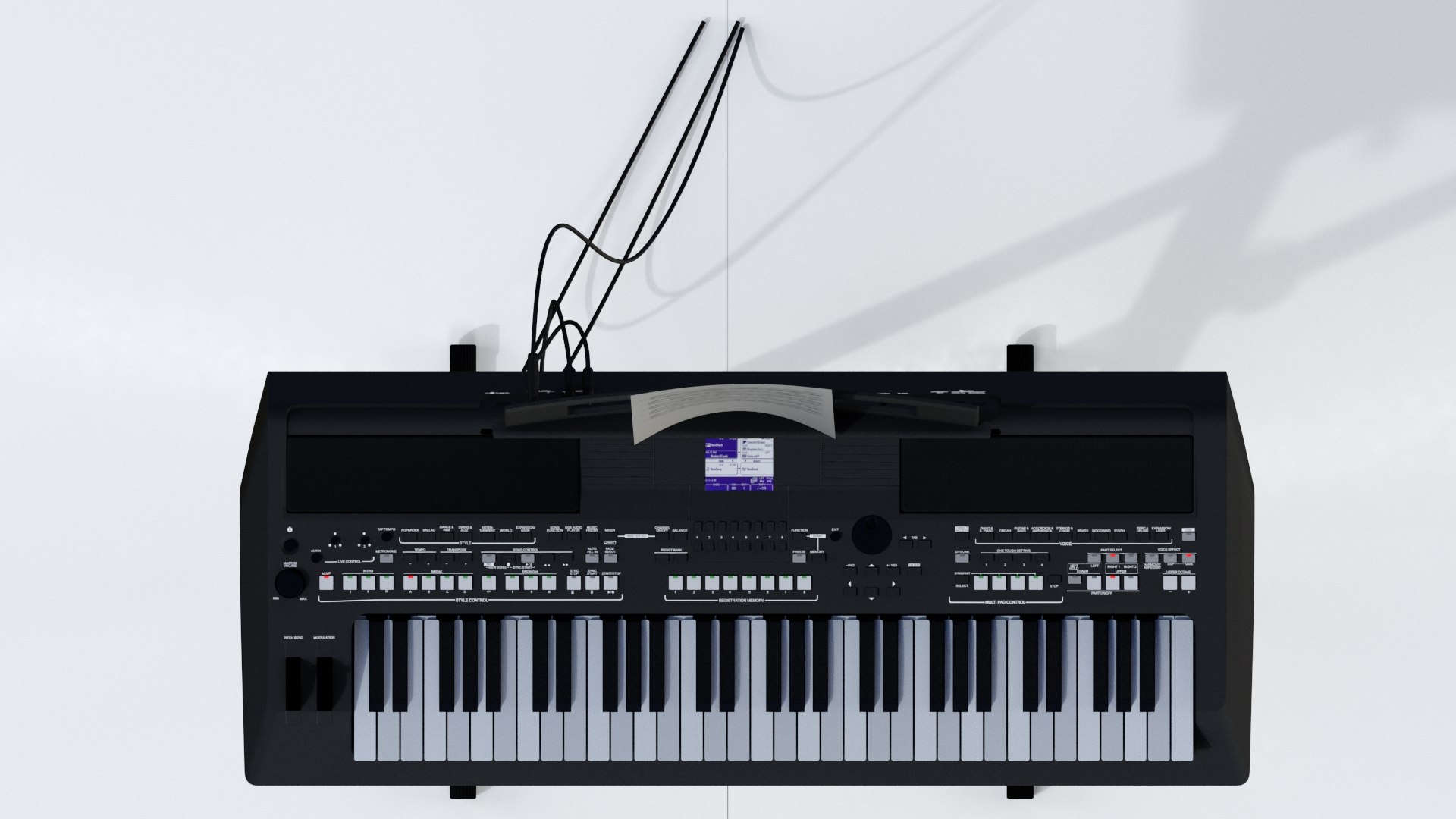 Synthesizer 3D model - TurboSquid 1893277