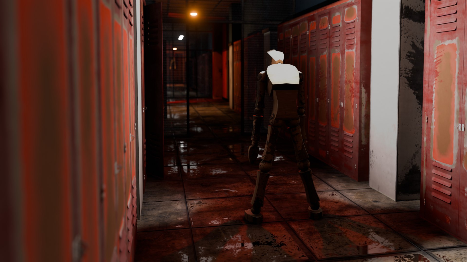 3D VR Abandoned Hallway - TurboSquid 2317009