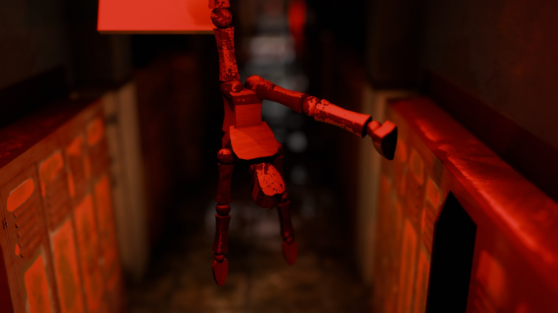 3D VR Abandoned Hallway - TurboSquid 2317009