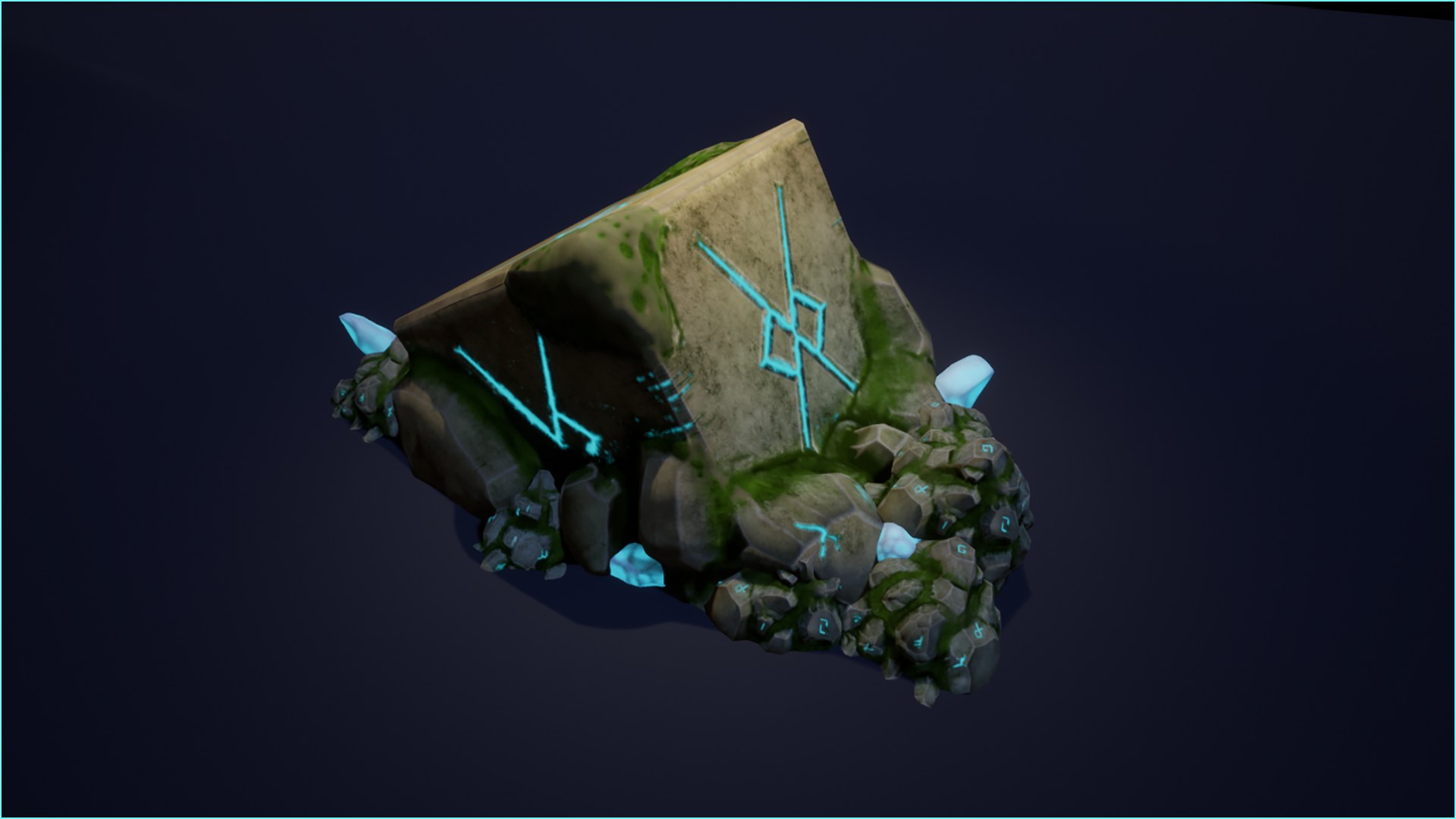 3D Runestone Pack Model - TurboSquid 1939067