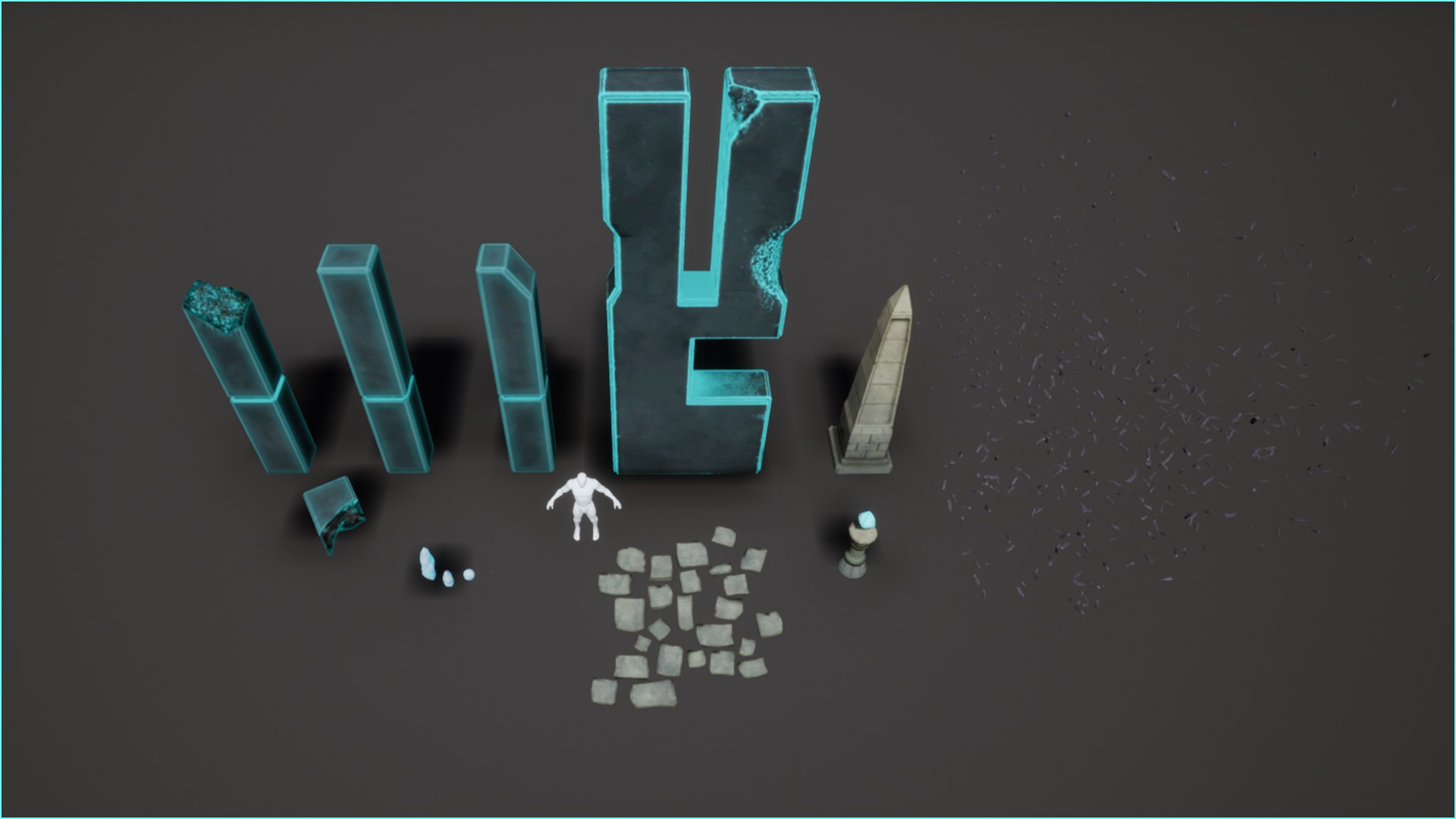 3D Runestone Pack Model - TurboSquid 1939067