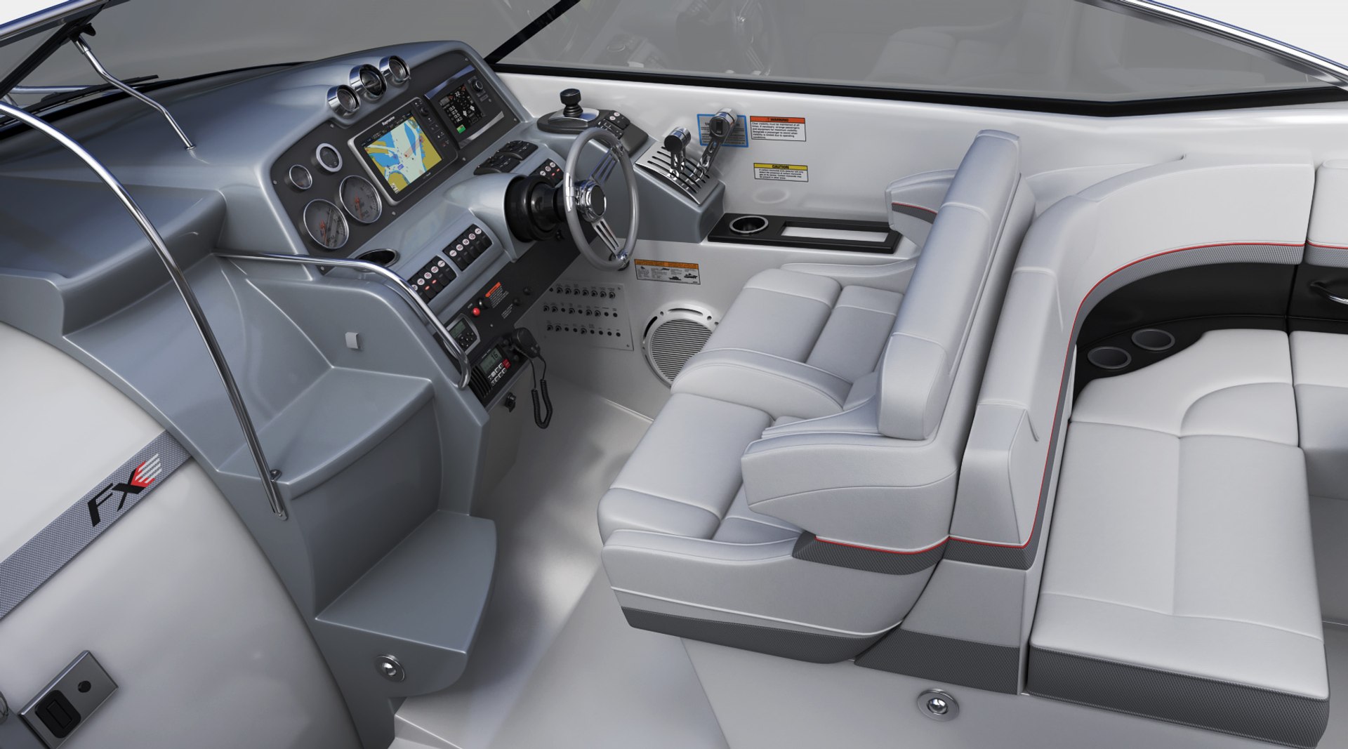 3D Formula 350FX Luxury Sport Boat And Trailer - TurboSquid 2514222