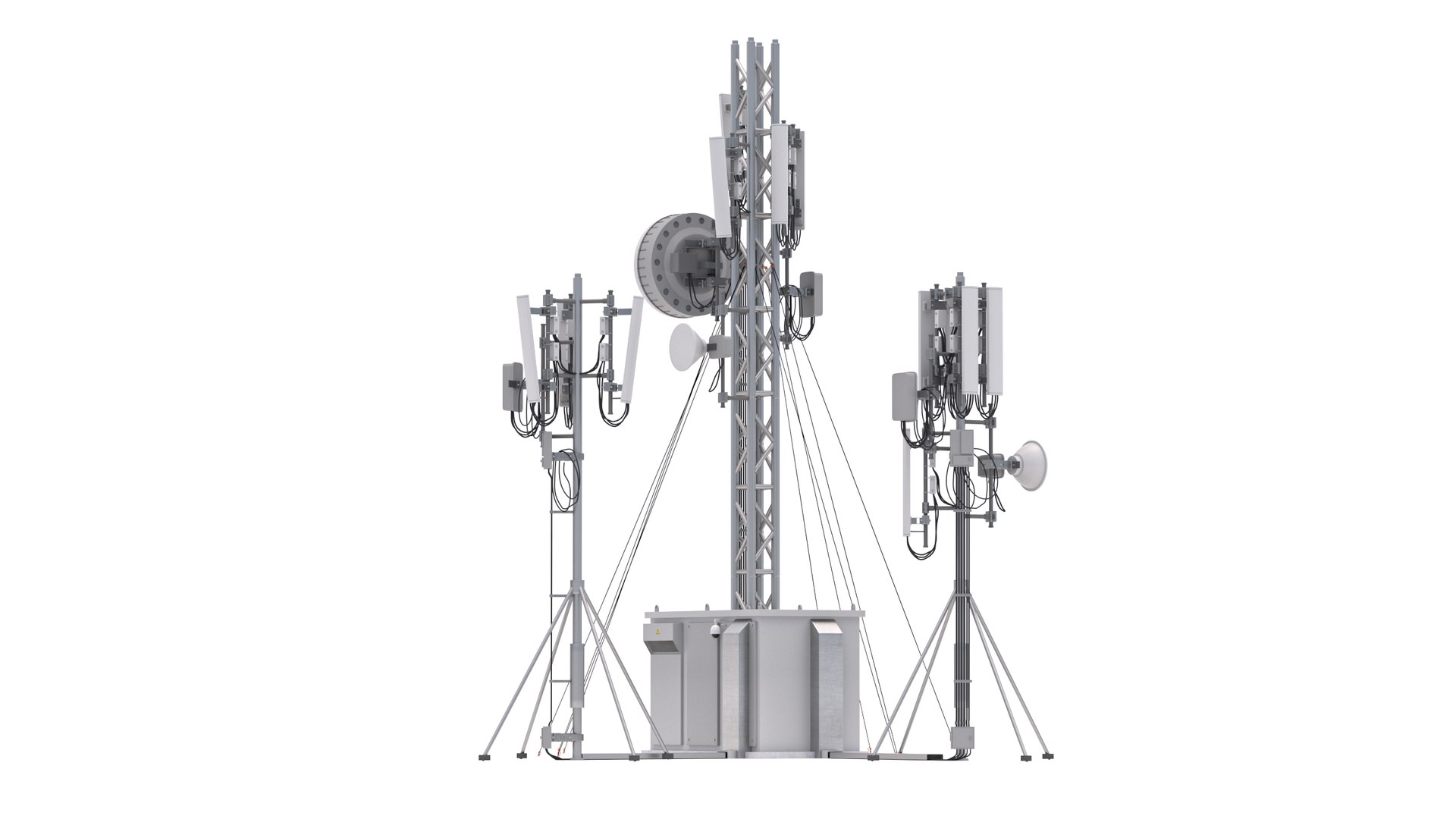 Cell Phone Towers 3D - TurboSquid 2329420