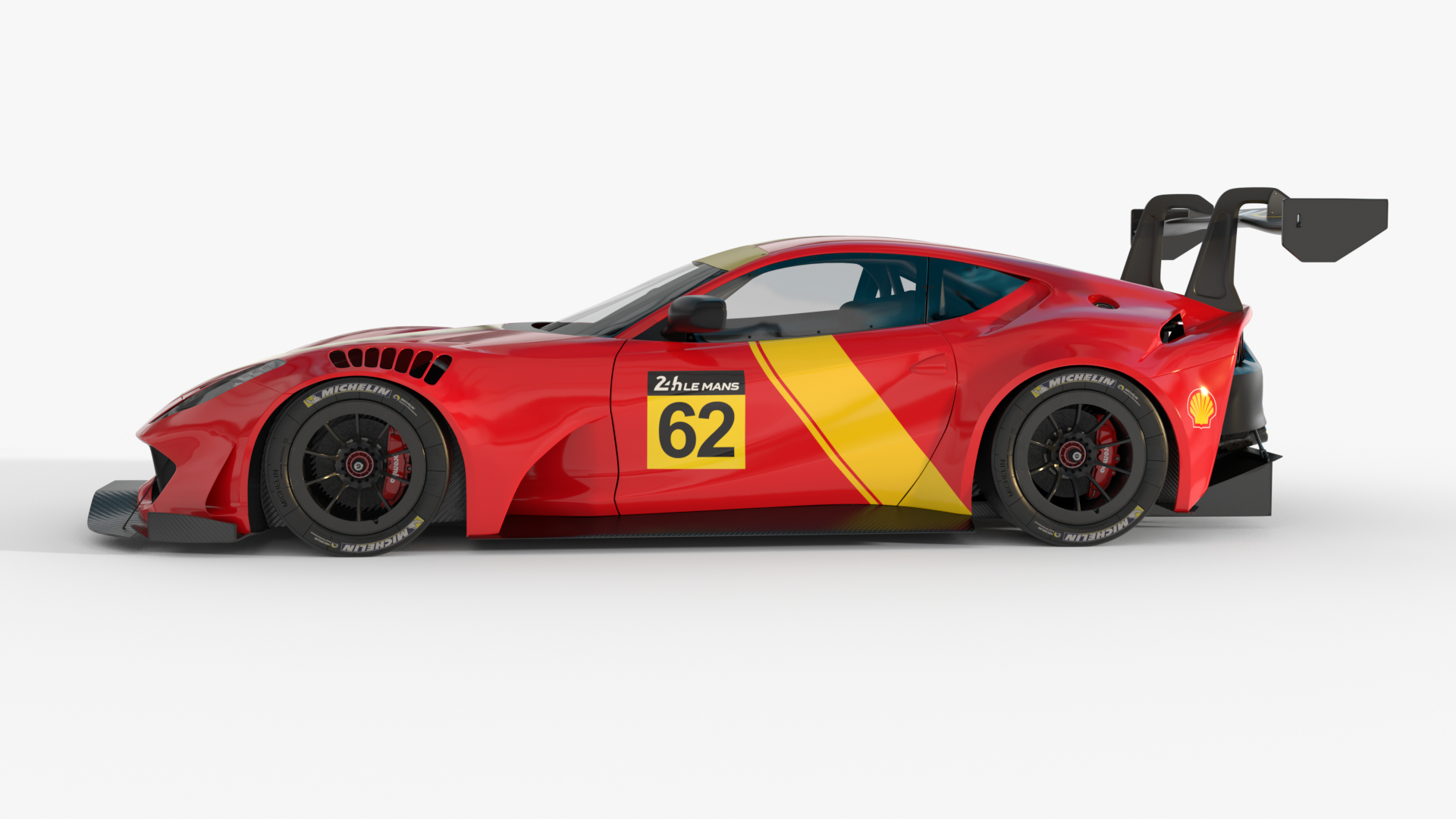 Super Fast Race Car 3D Model - TurboSquid 2216941