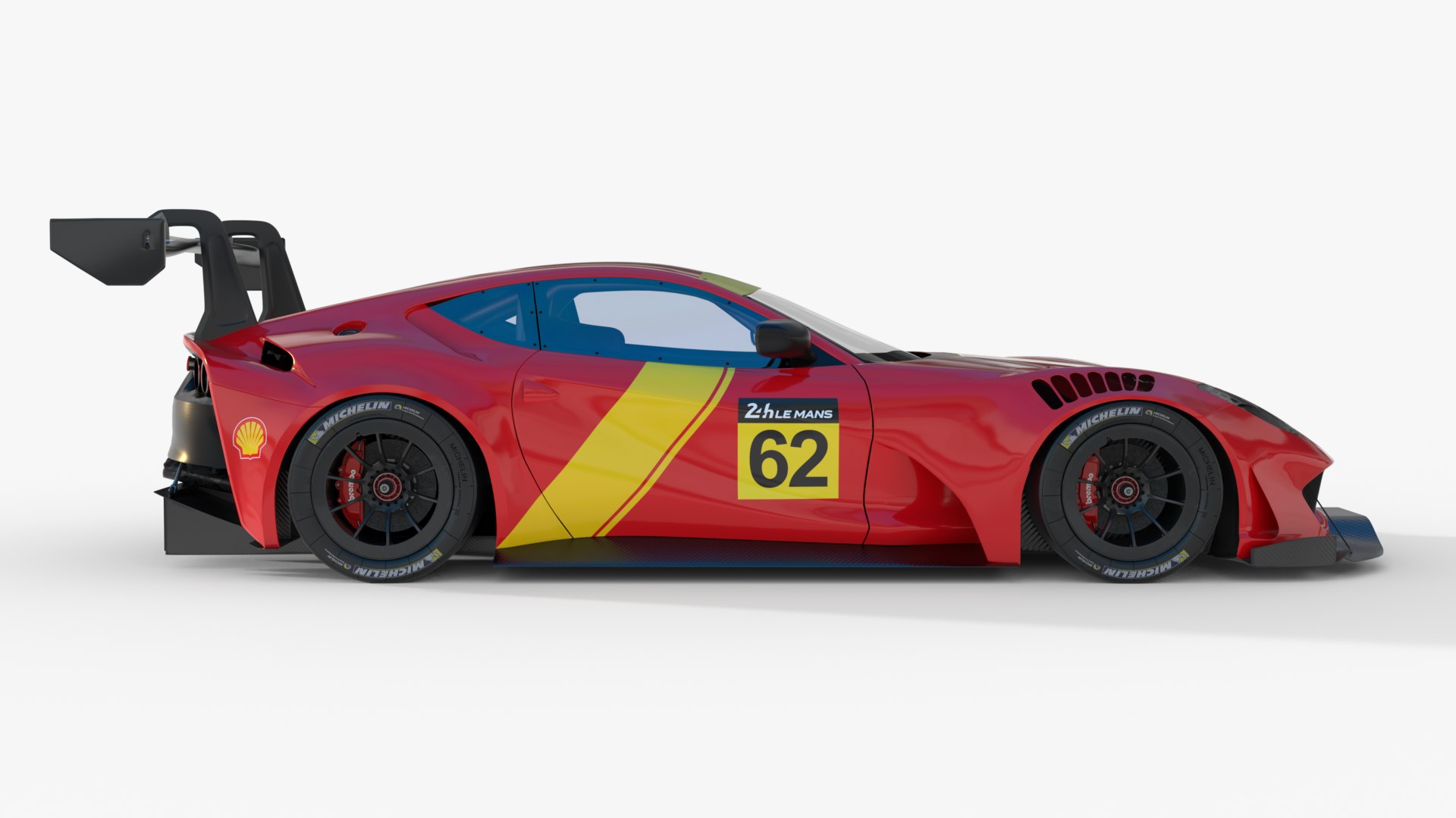 Super Fast Race Car 3D Model - TurboSquid 2216941