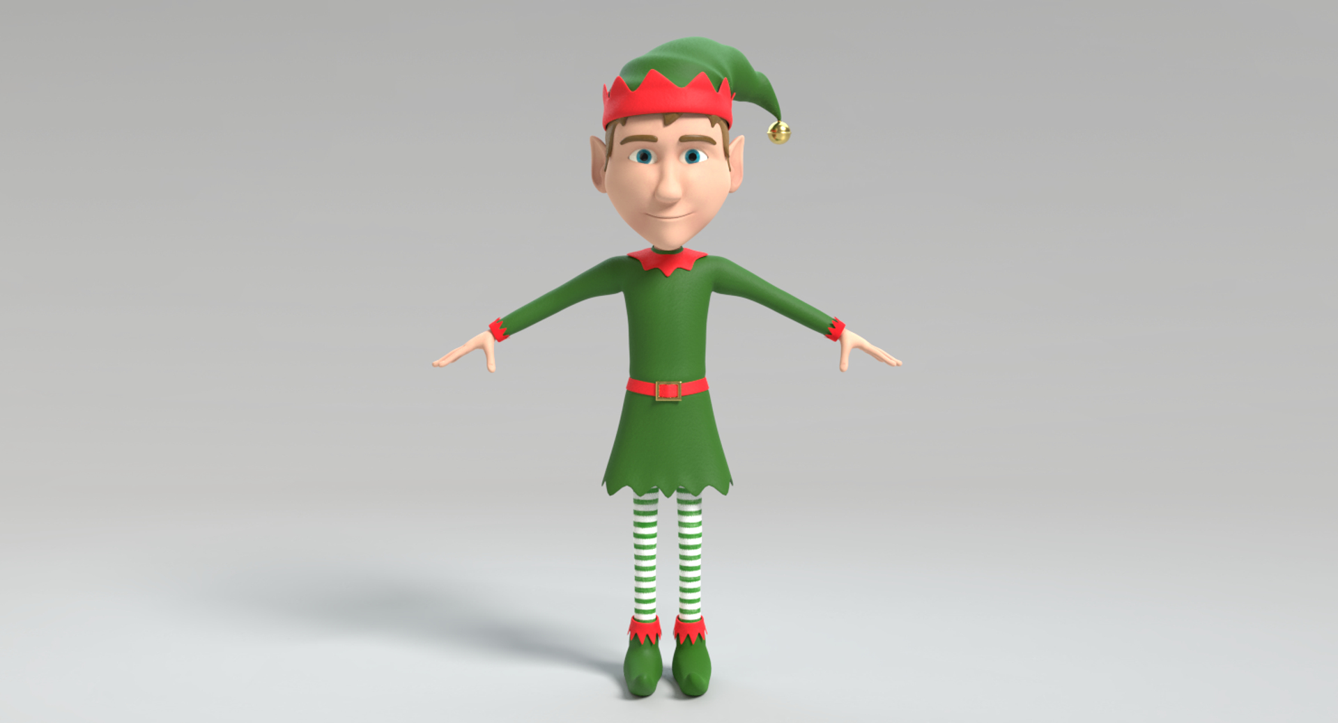 Christmas elf 3D model - TurboSquid 1216038