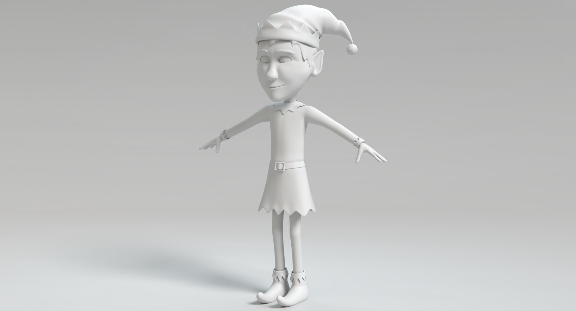 Christmas elf 3D model - TurboSquid 1216038