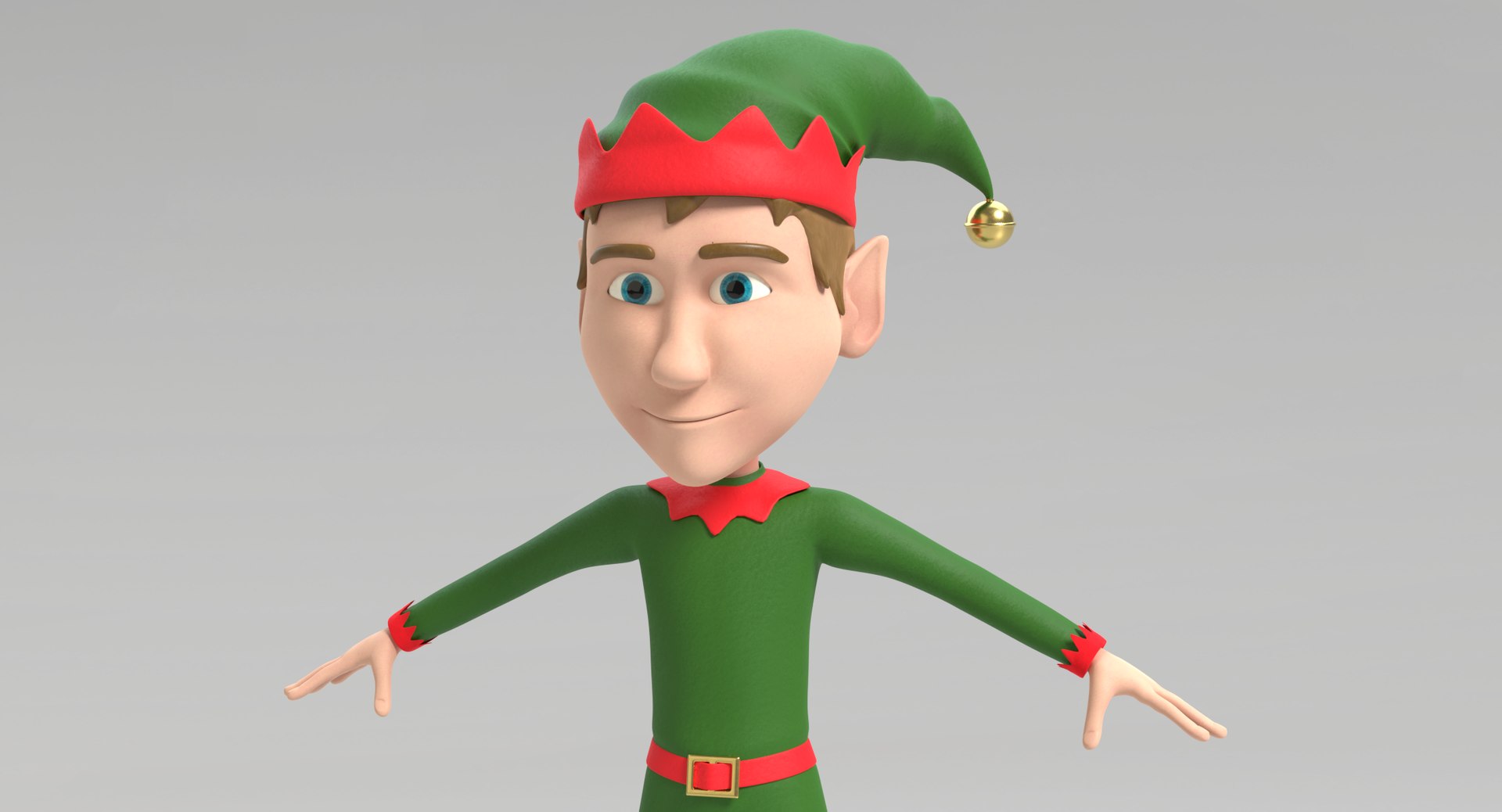 Christmas elf 3D model - TurboSquid 1216038