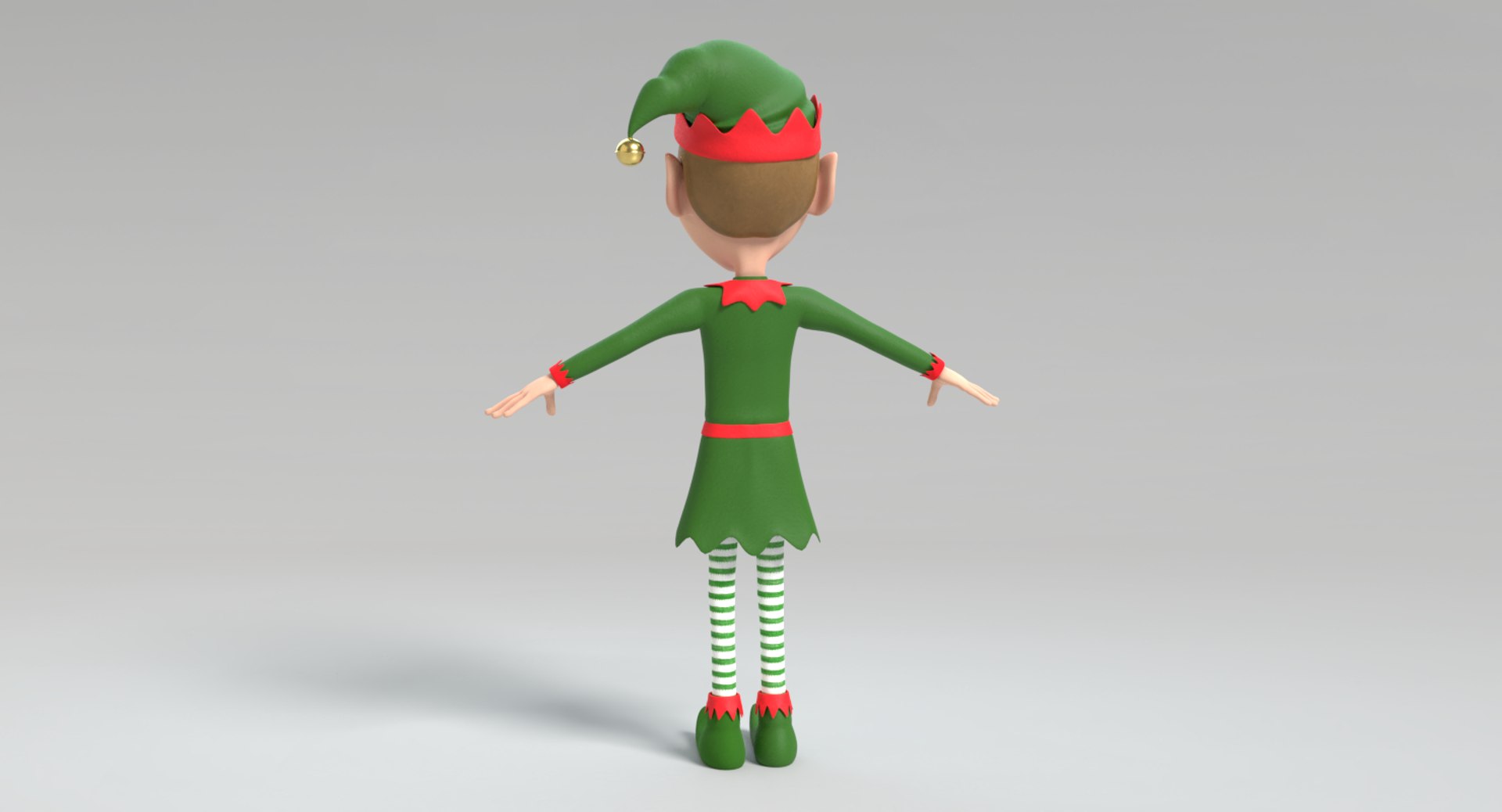 Christmas elf 3D model - TurboSquid 1216038