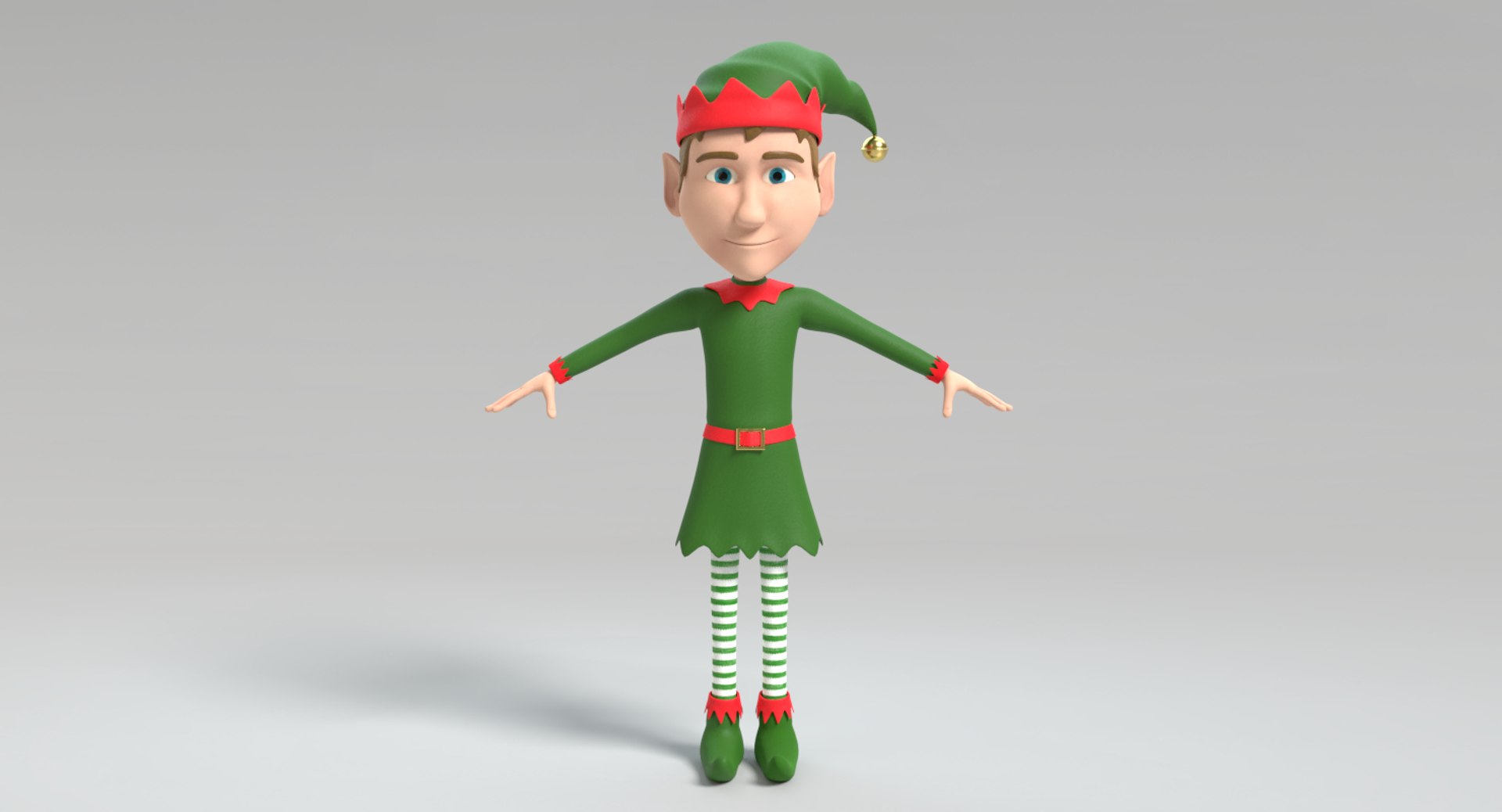 Christmas elf 3D model - TurboSquid 1216038