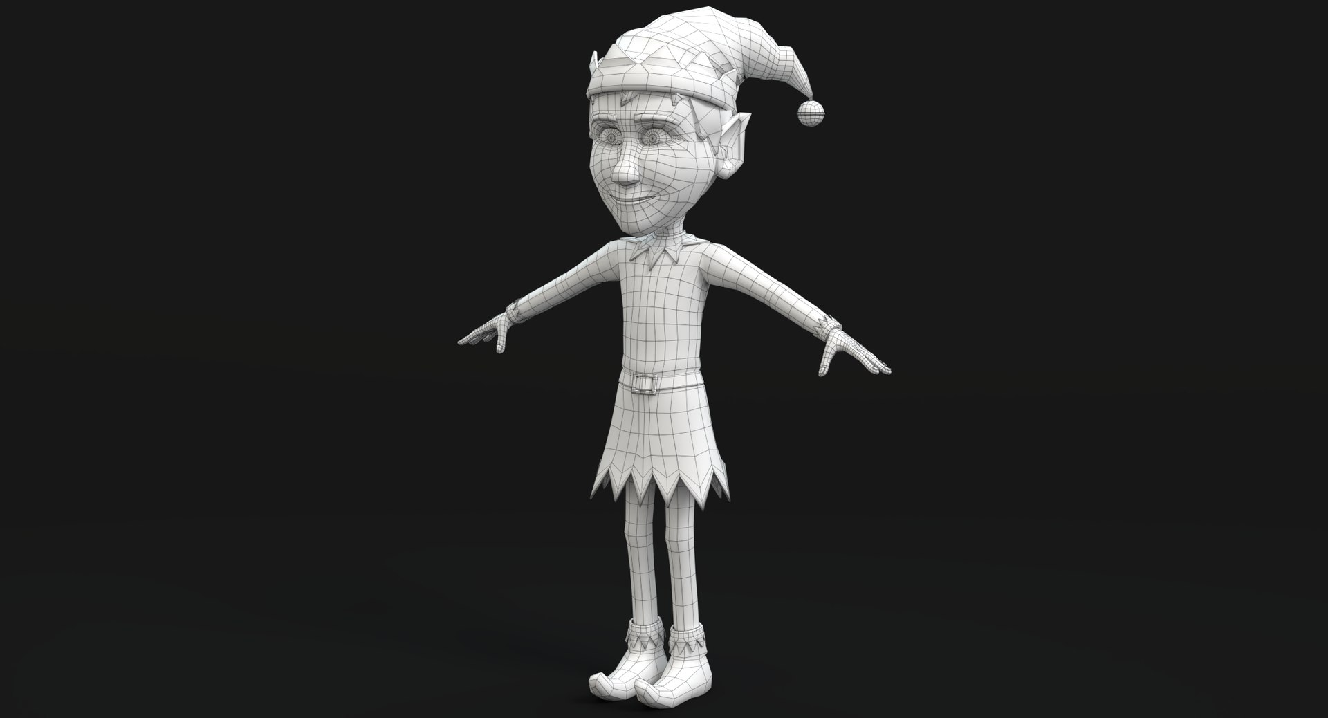 Christmas elf 3D model - TurboSquid 1216038